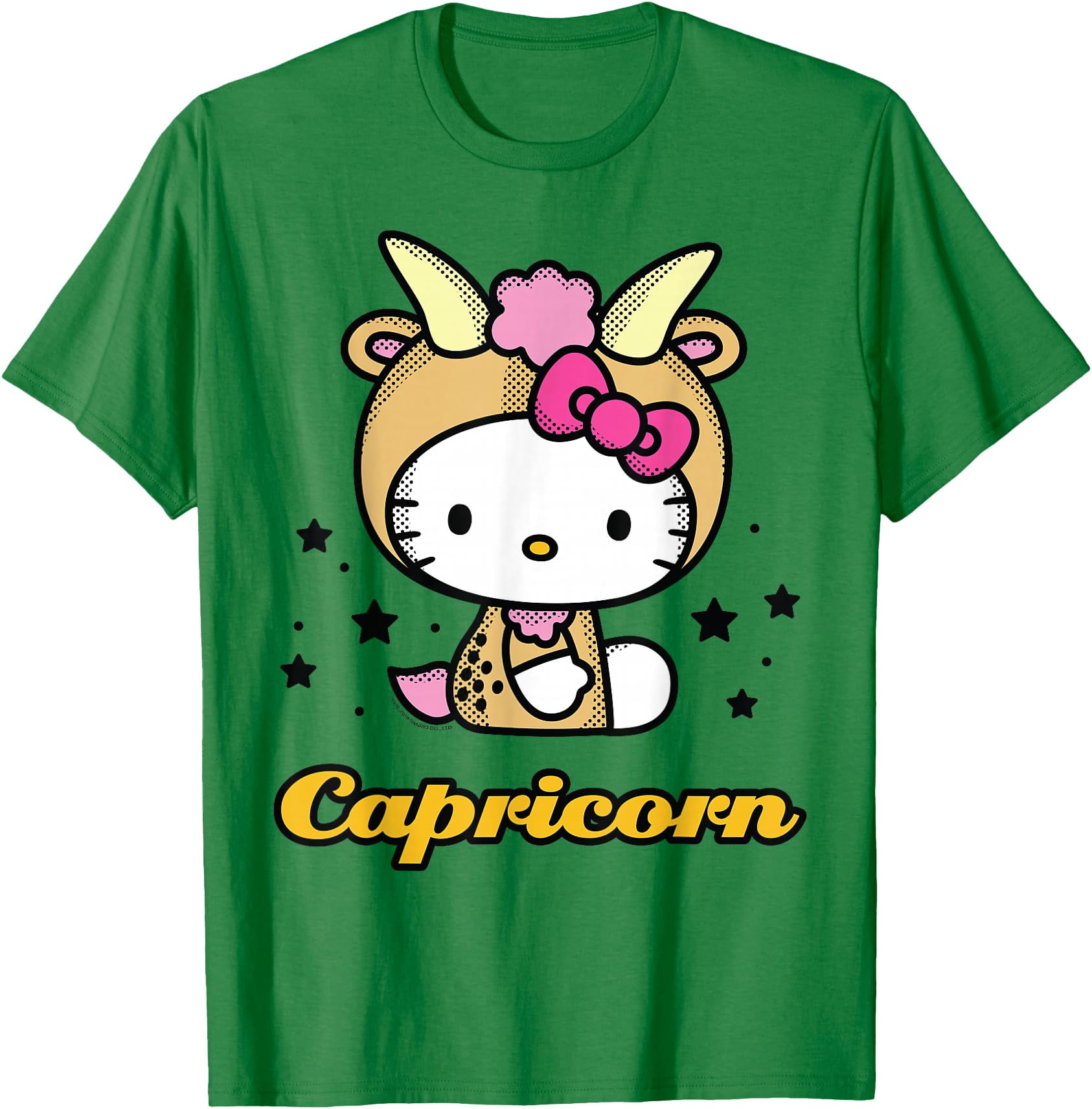 Hello Kitty Birthday Zodiac Capricorn DTG Print Unisex T-Shirt,Irish ...