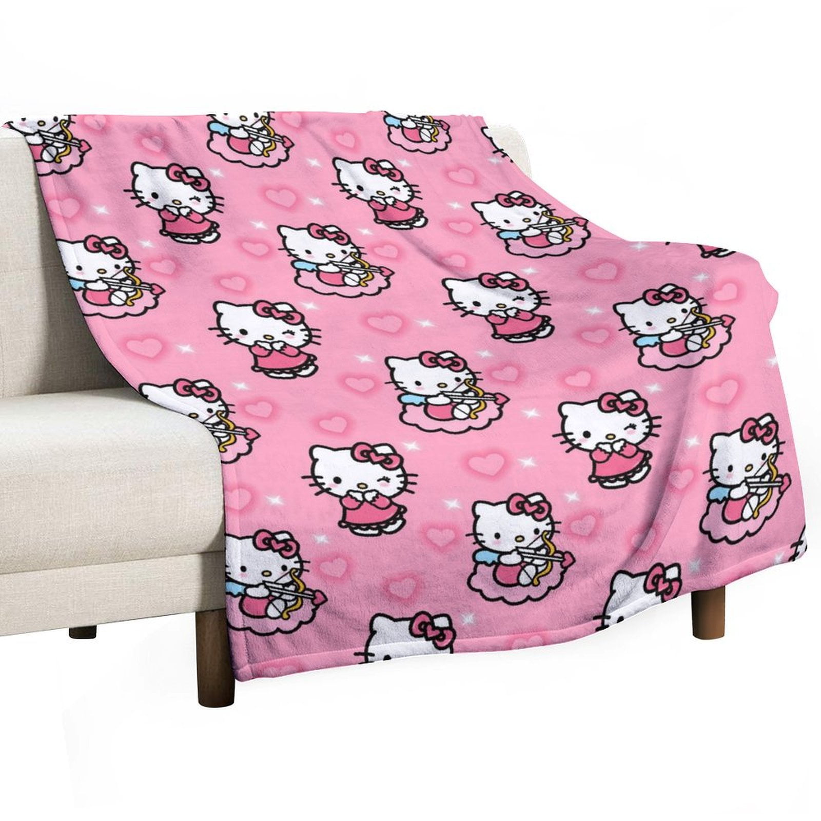 Hello Kitty Blanket Boys Throws Blanket Soft Lightweight Plush Cozy 30 ...