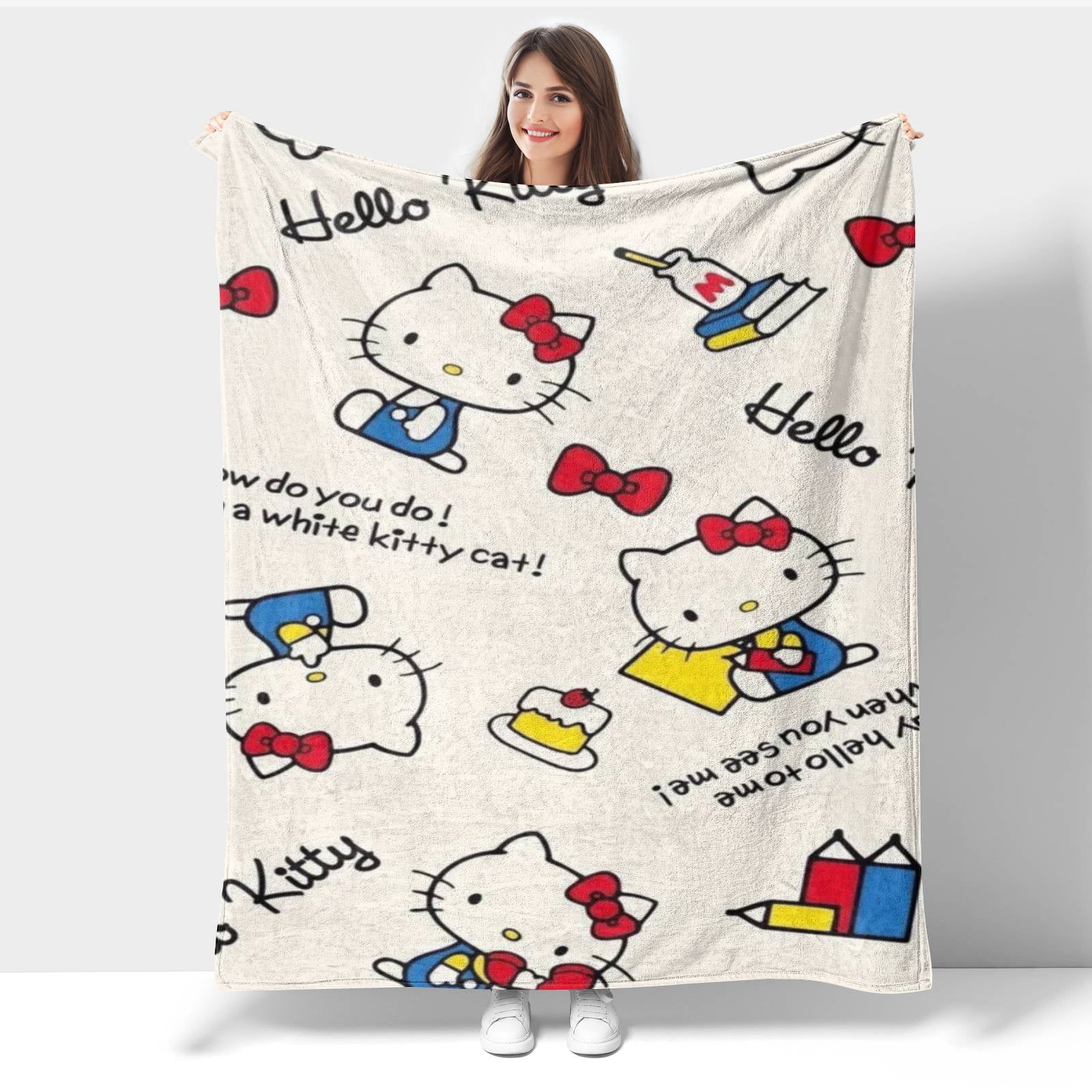 Hello Kitty Blanket® Premium Coral Velvet for Maximum Comfort and Style ...