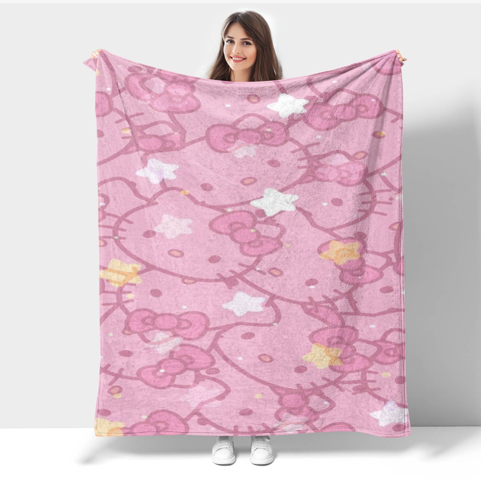 Hello Kitty Blanket® – Premium Coral Velvet for Maximum Comfort and ...
