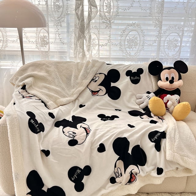 Hello Kitty Blanket Sanrio Cat Double Warm Padded Milk Fleece Lamb ...
