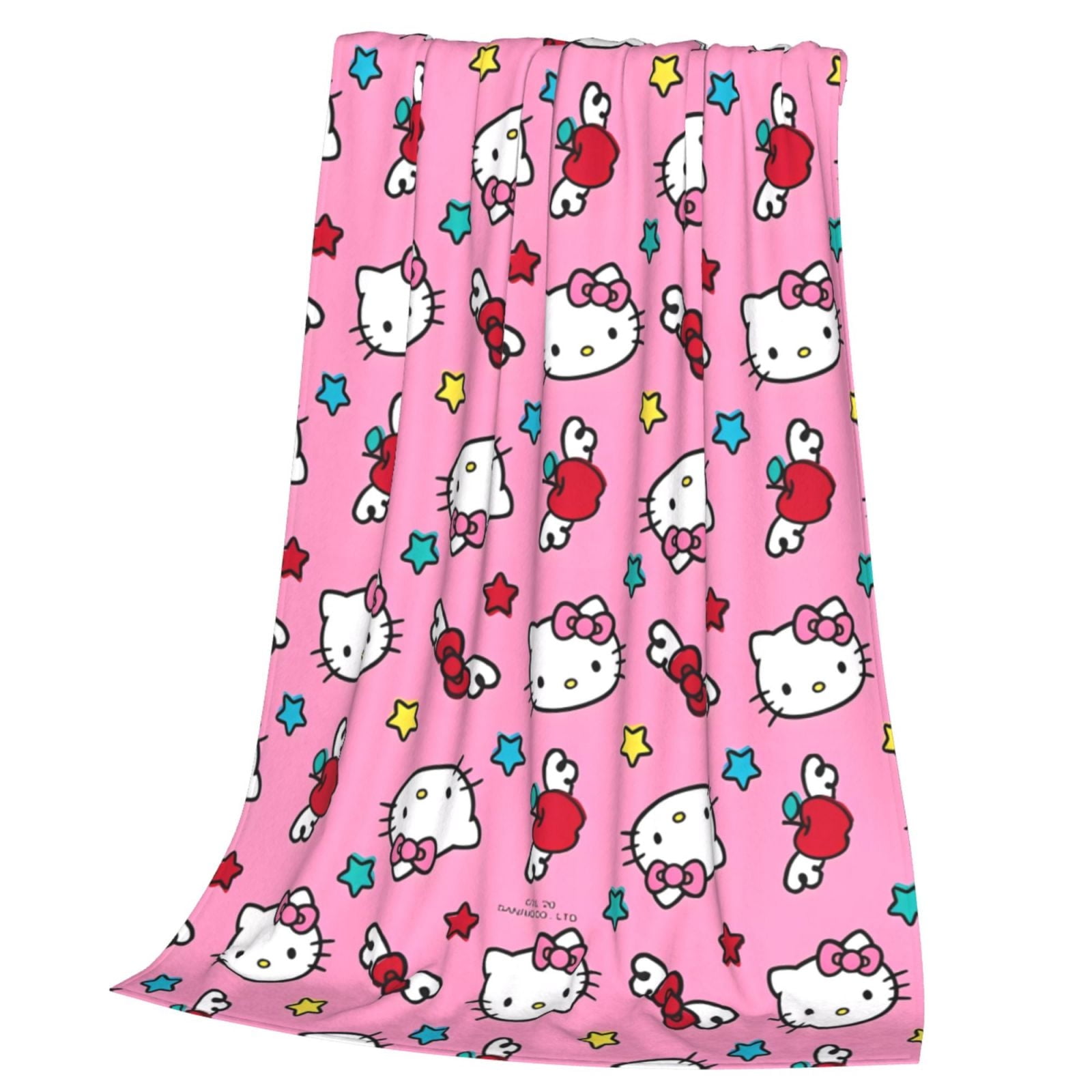 Hello Kitty Blanket Soft Cozy Fleece Kawaii Throw Blanket Plush ...