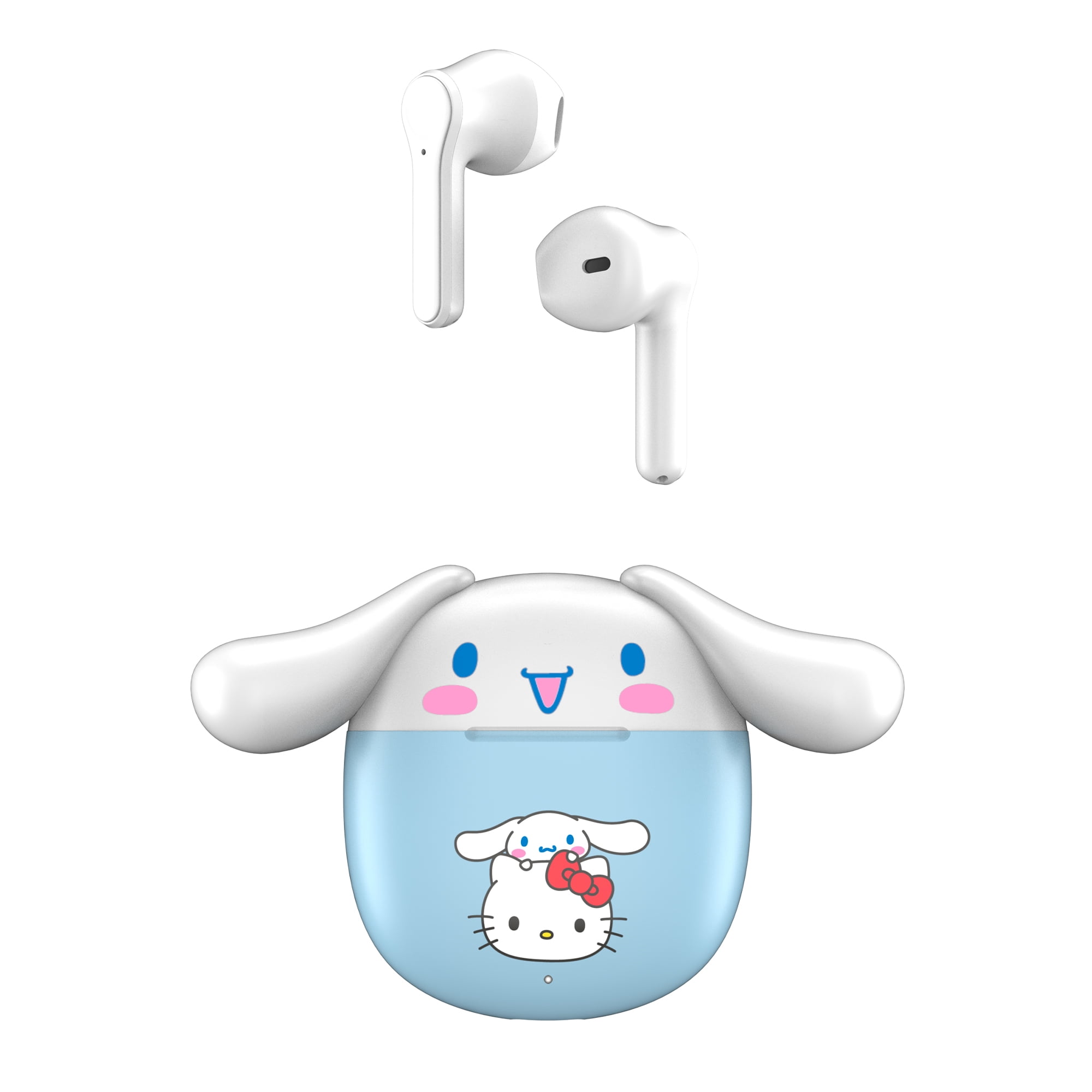 Hello Kitty Bluetooth Wireless Earbuds with Charging Case - Built-in ...
