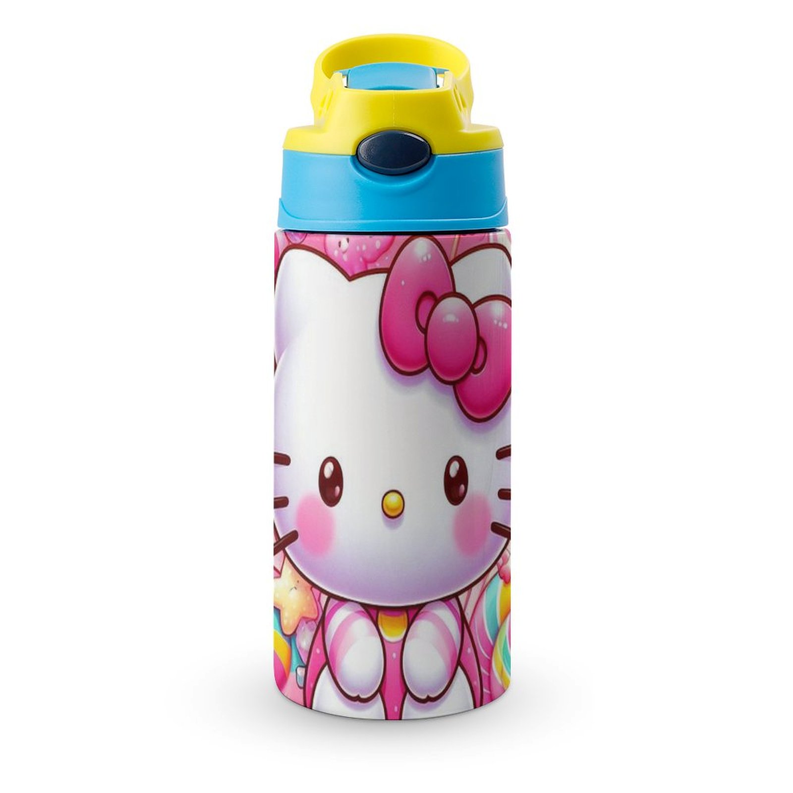 Hello Kitty Bottles with Pop-Open, 350 Ml Water Cup for Boys Girls Kids ...