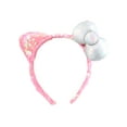 Hello Kitty, Girl's Bow Pink Headband - Walmart.com