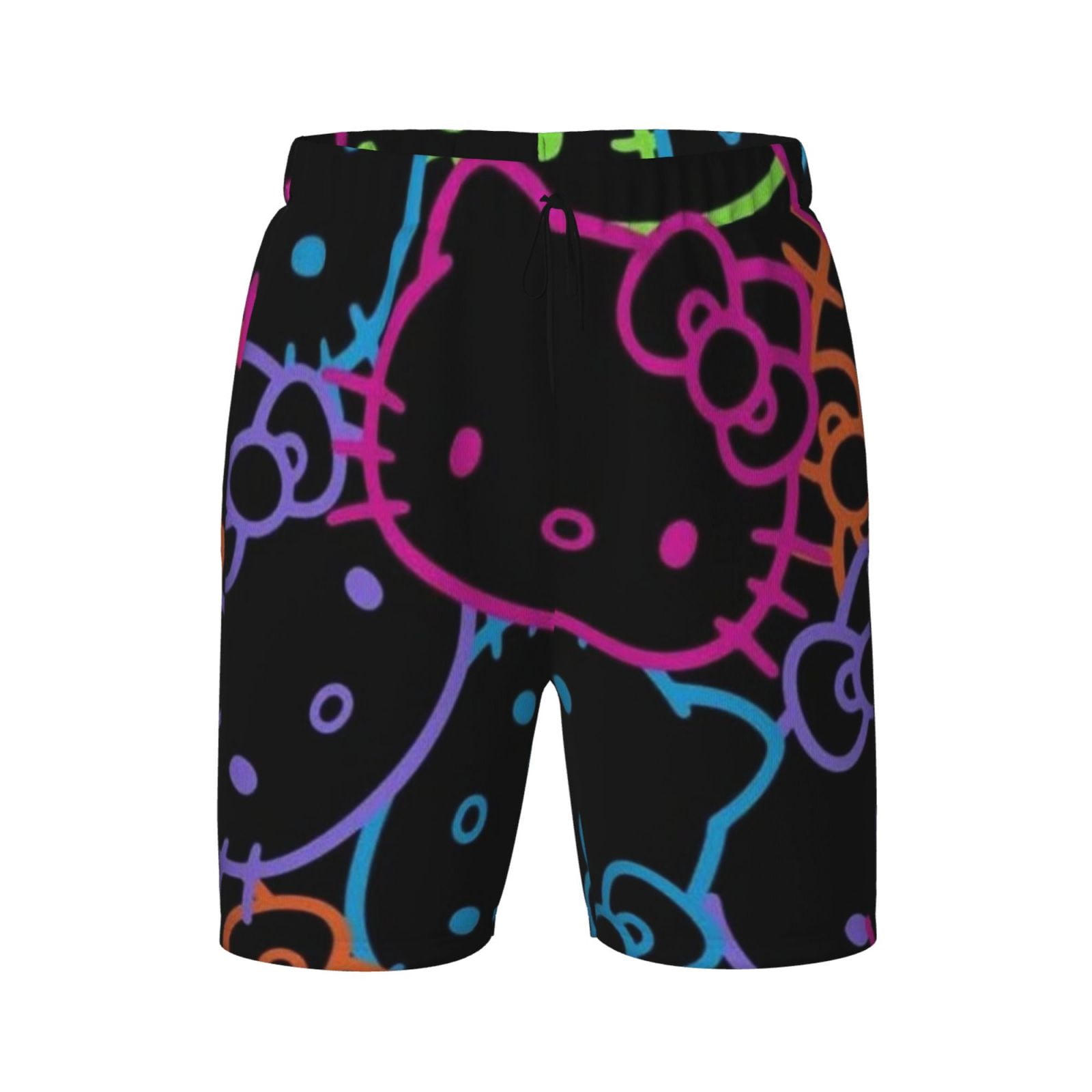 Hello Kitty Boys Swim Trunks Quick Dry Boards Shorts For Kids Beach ...