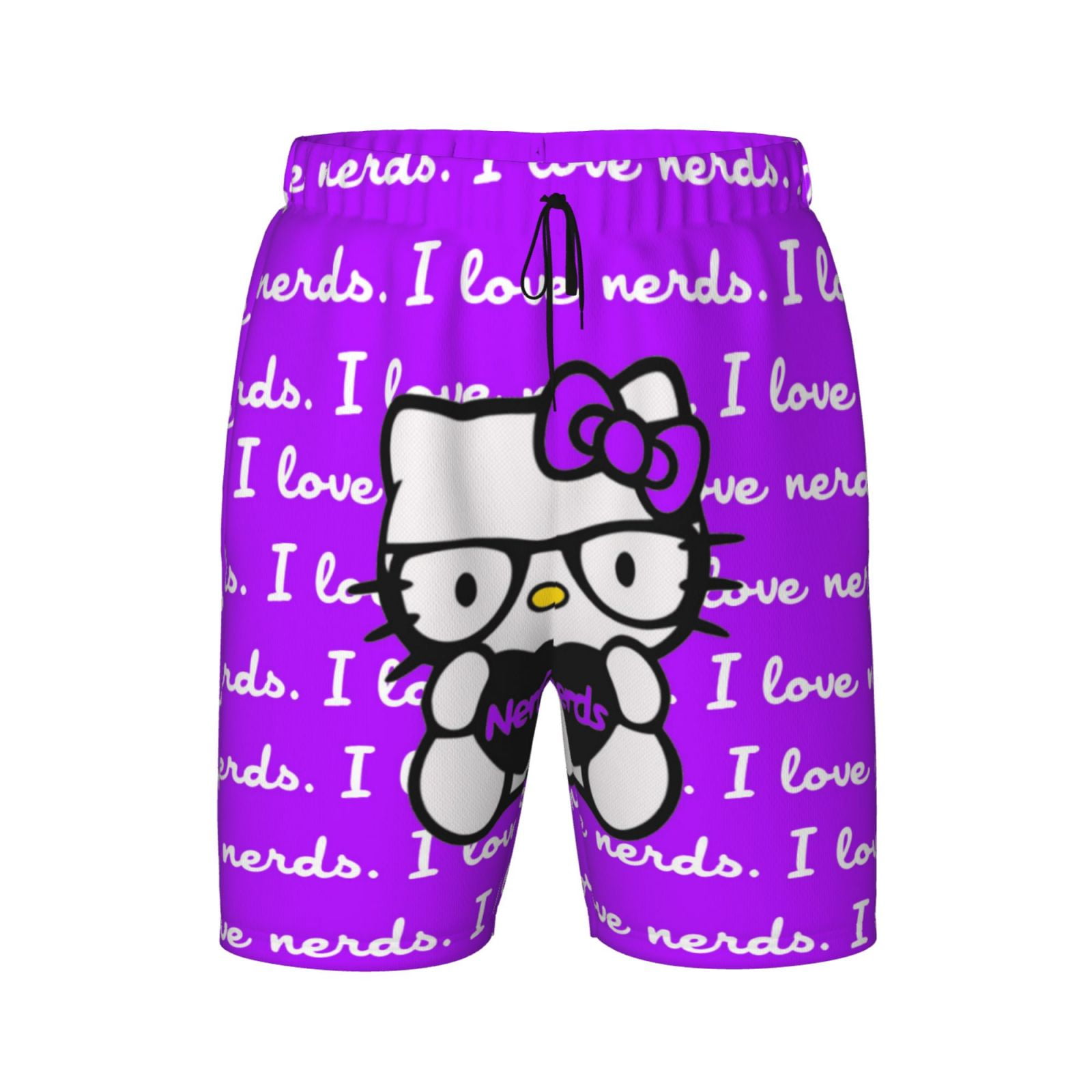 Hello Kitty Boys Swim Trunks Quick Dry Boards Shorts For Kids Beach ...