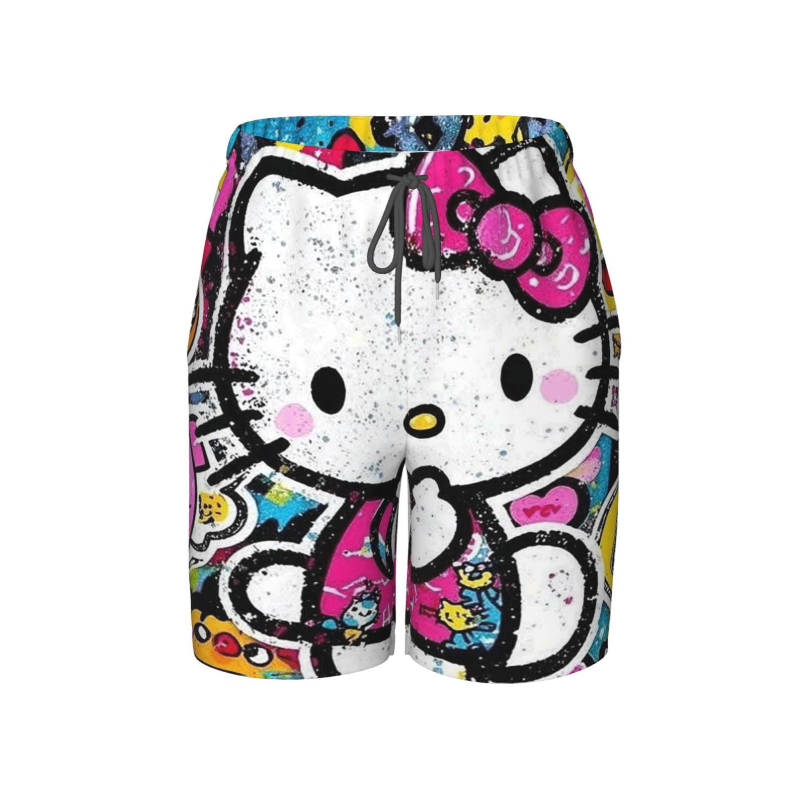 Hello Kitty Boys Swim Trunks Quick Dry Boards Shorts For Kids Beach ...