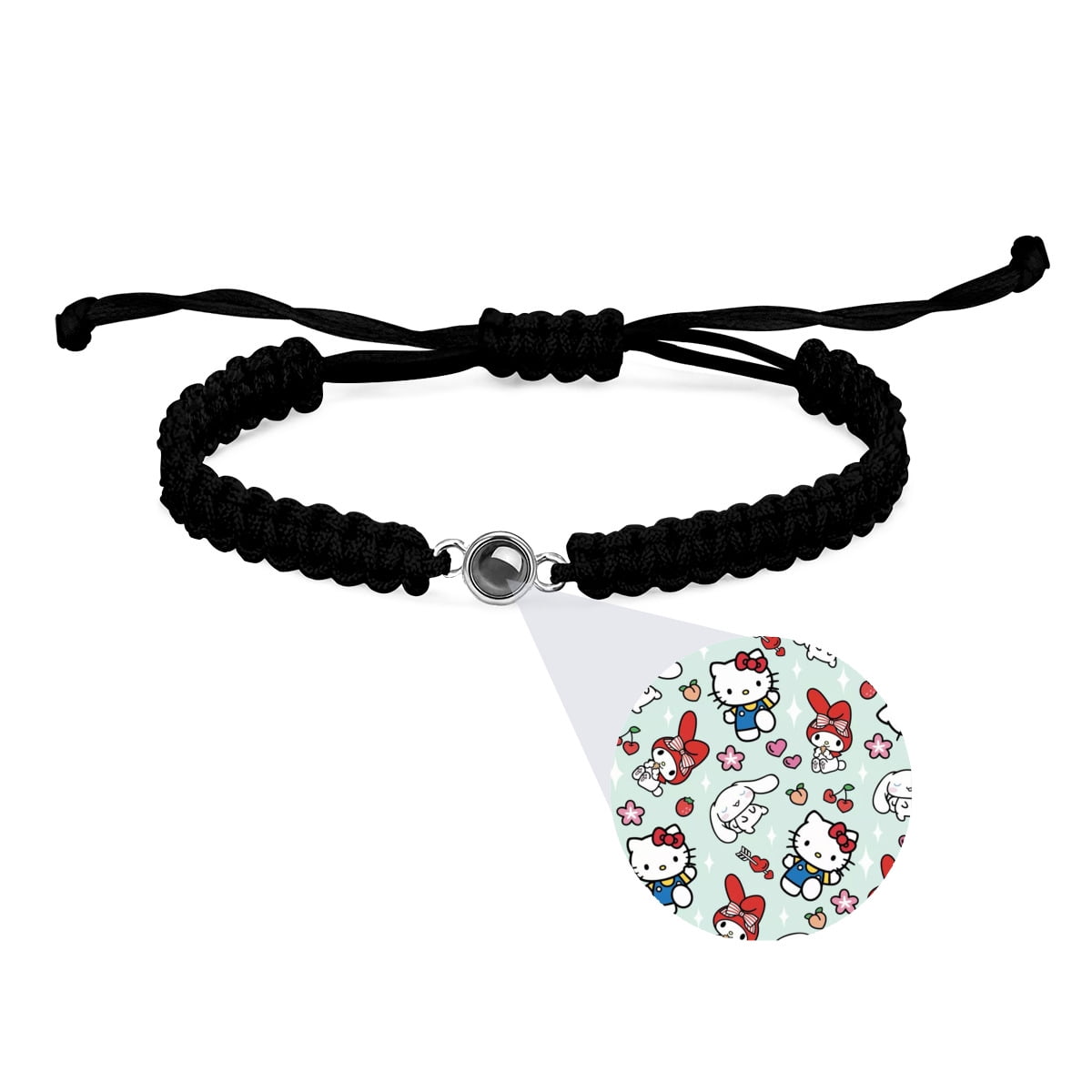 Hello Kitty Bracelets Braided Projection Bracelets with Photos ...