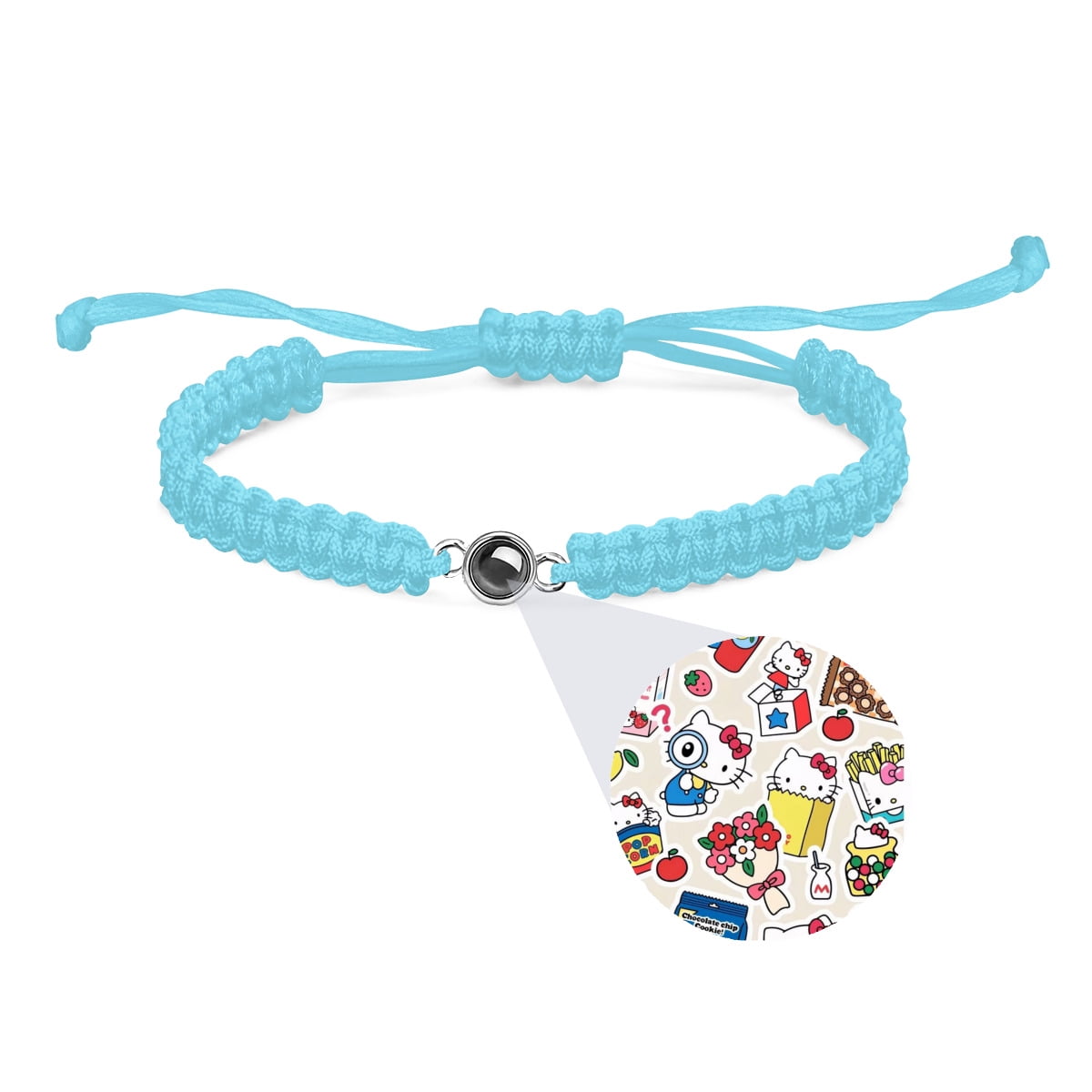 Hello Kitty Bracelets Braided Projection Bracelets with Photos ...