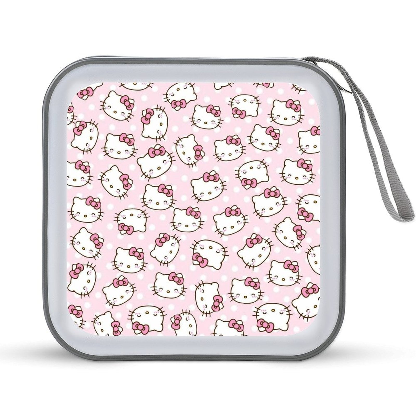 Hello Kitty CD Case, 40 Capacity VCD/DVD Case Holders Wallet Hard ...