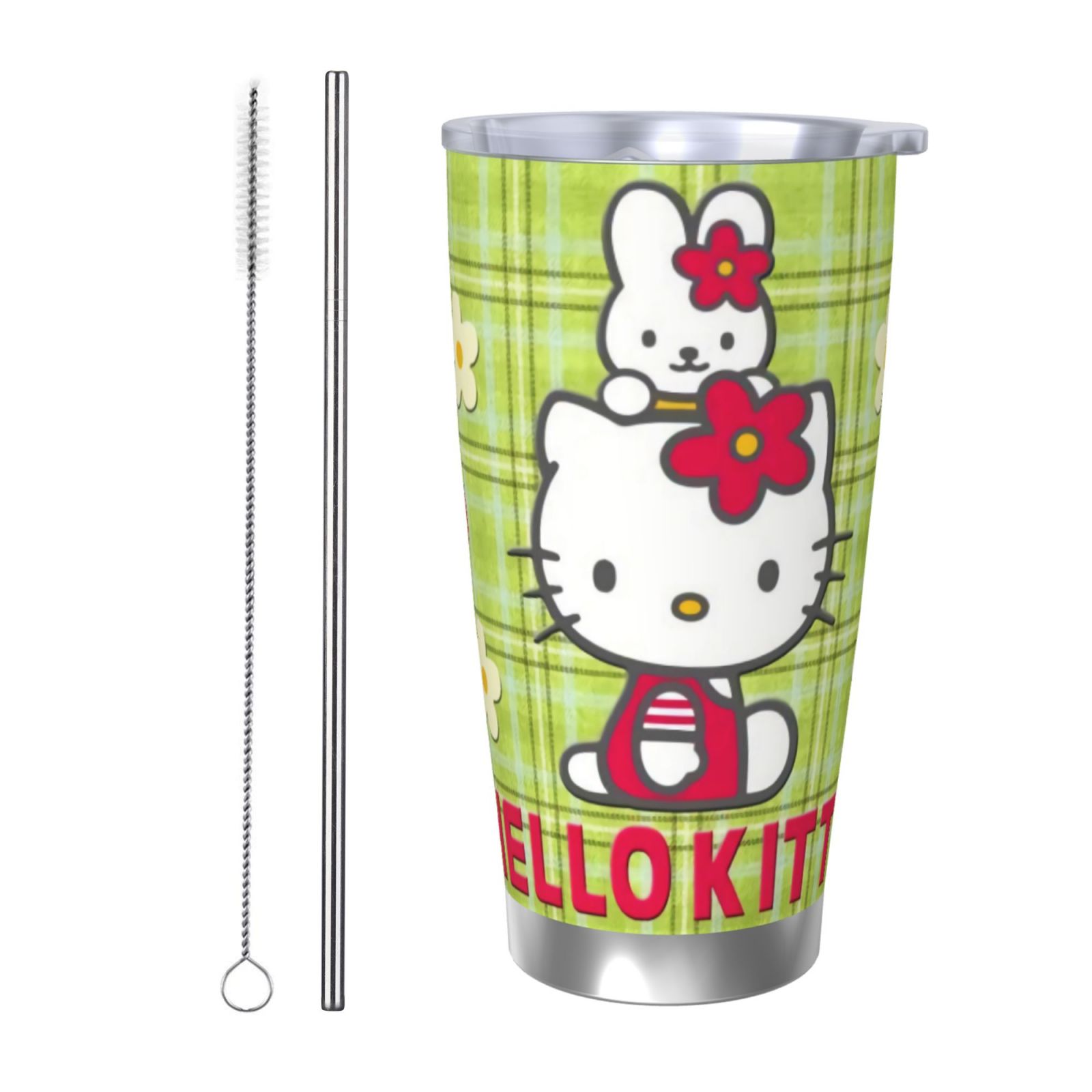 Hello-Kitty Cached Similarhello Kids Water Bottle with Straw Lid ...