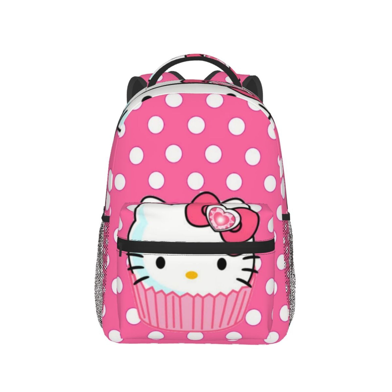 Hello Kitty Cake Backpack,Fabric & PVC Backpack with Reinforced Strap ...