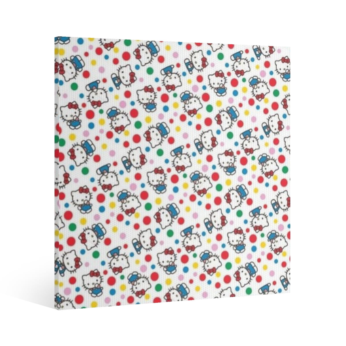 Hello Kitty Canvas Wall Art Cartoon Wall Decor | HD Printed & Wooden ...