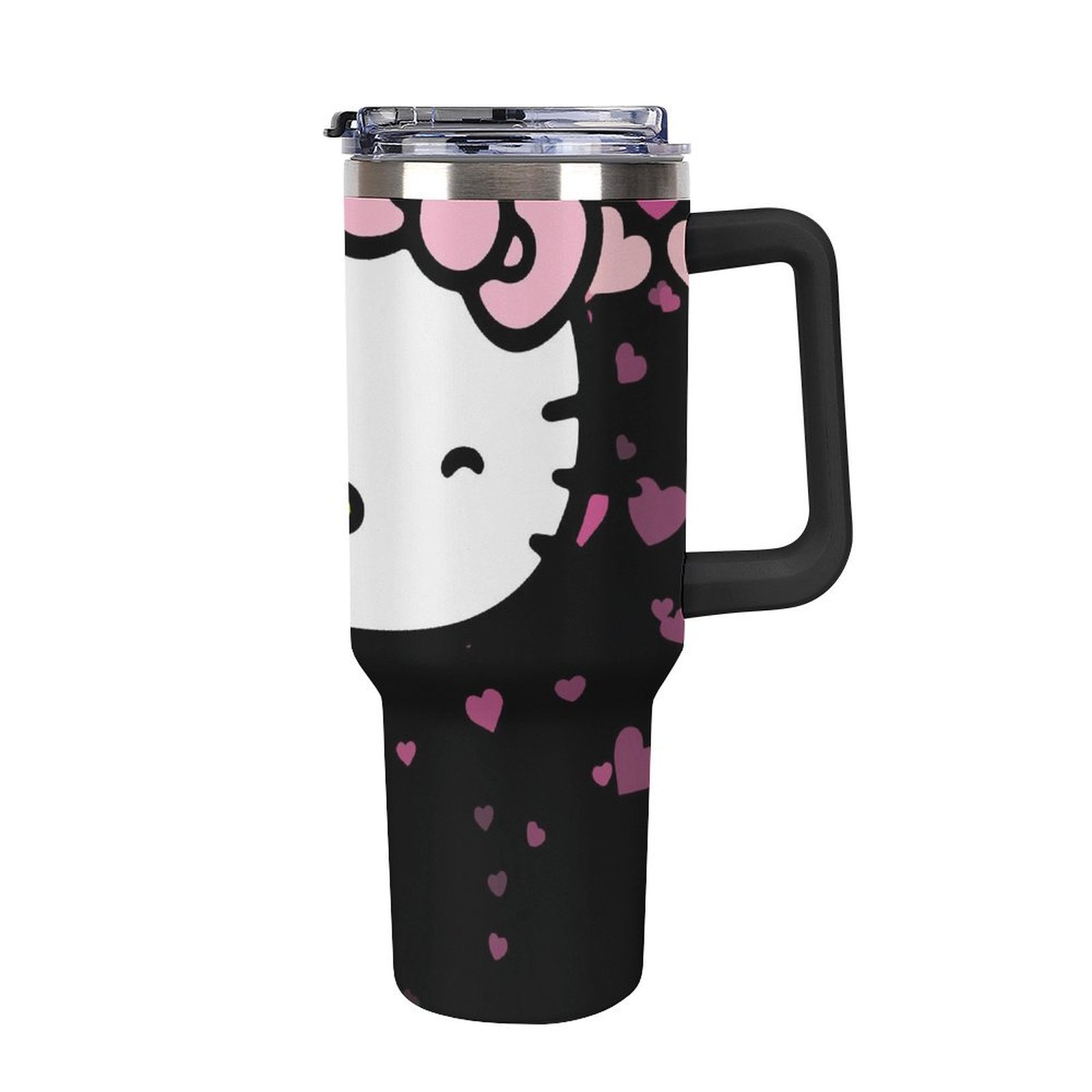 Hello Kitty Car Cup Stainless Steel Thermos Cup with Handle 40oz ...