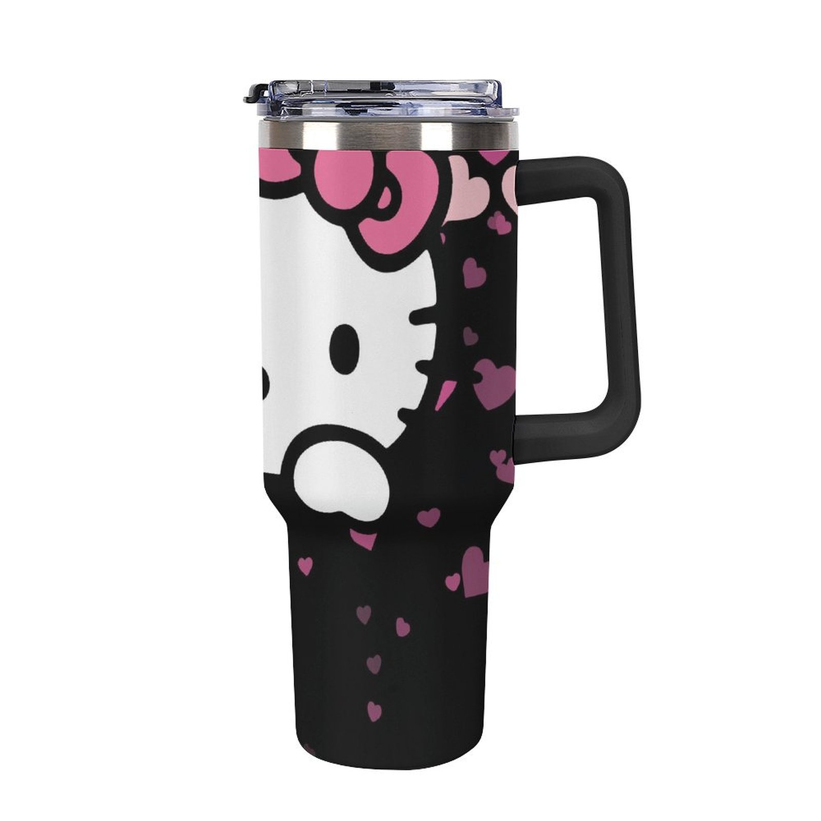 Hello Kitty Car Cup Stainless Steel Thermos Cup with Handle 40oz ...