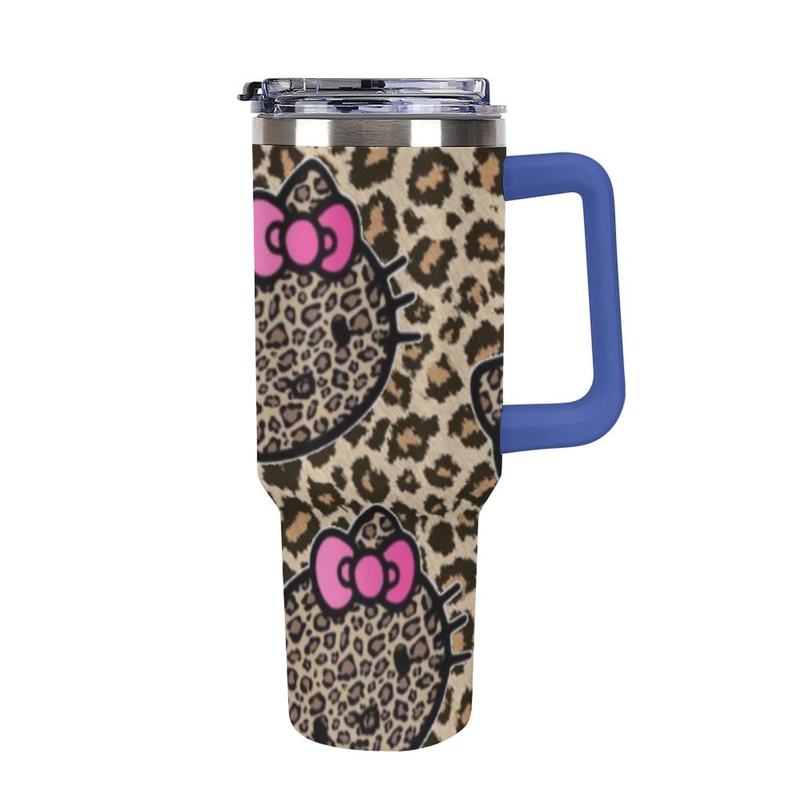 Hello Kitty Car Cup Stainless Steel Thermos Cup with Handle 40oz ...