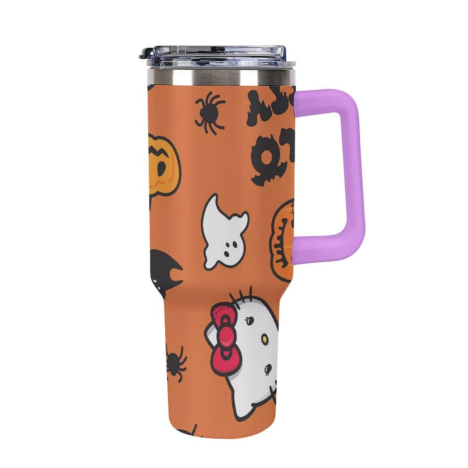 Hello Kitty Car Cup Stainless Steel Thermos Cup with Handle 40oz ...