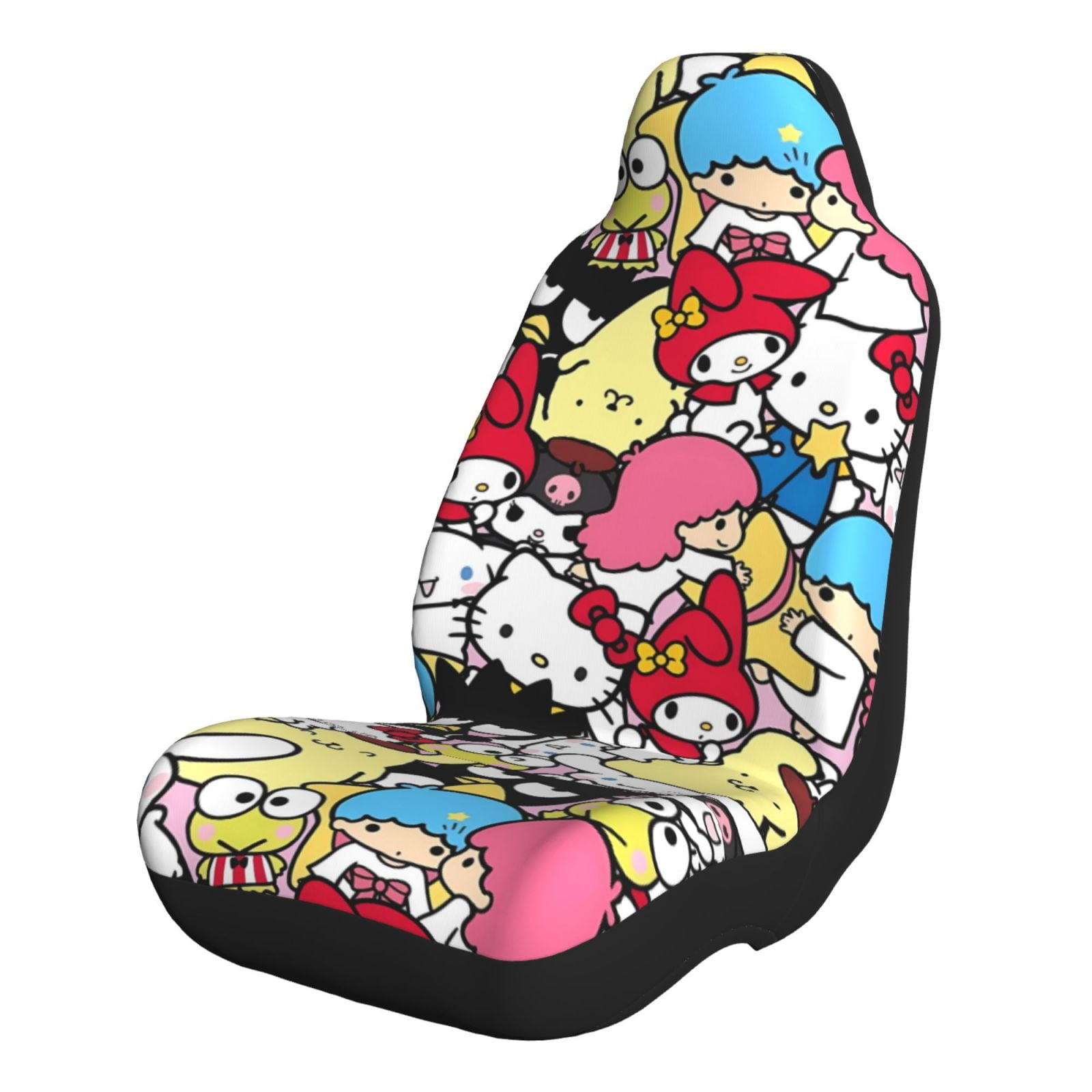 Hello Kitty Car Seat Covers Polyester Automotive Front Seat Protectors ...