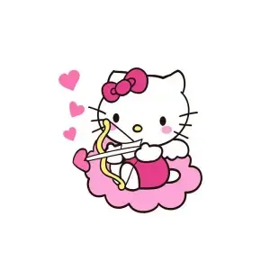 Hello Kitty Car Sticker Scratch Cover Waterproof Car Sticker Decoration ...