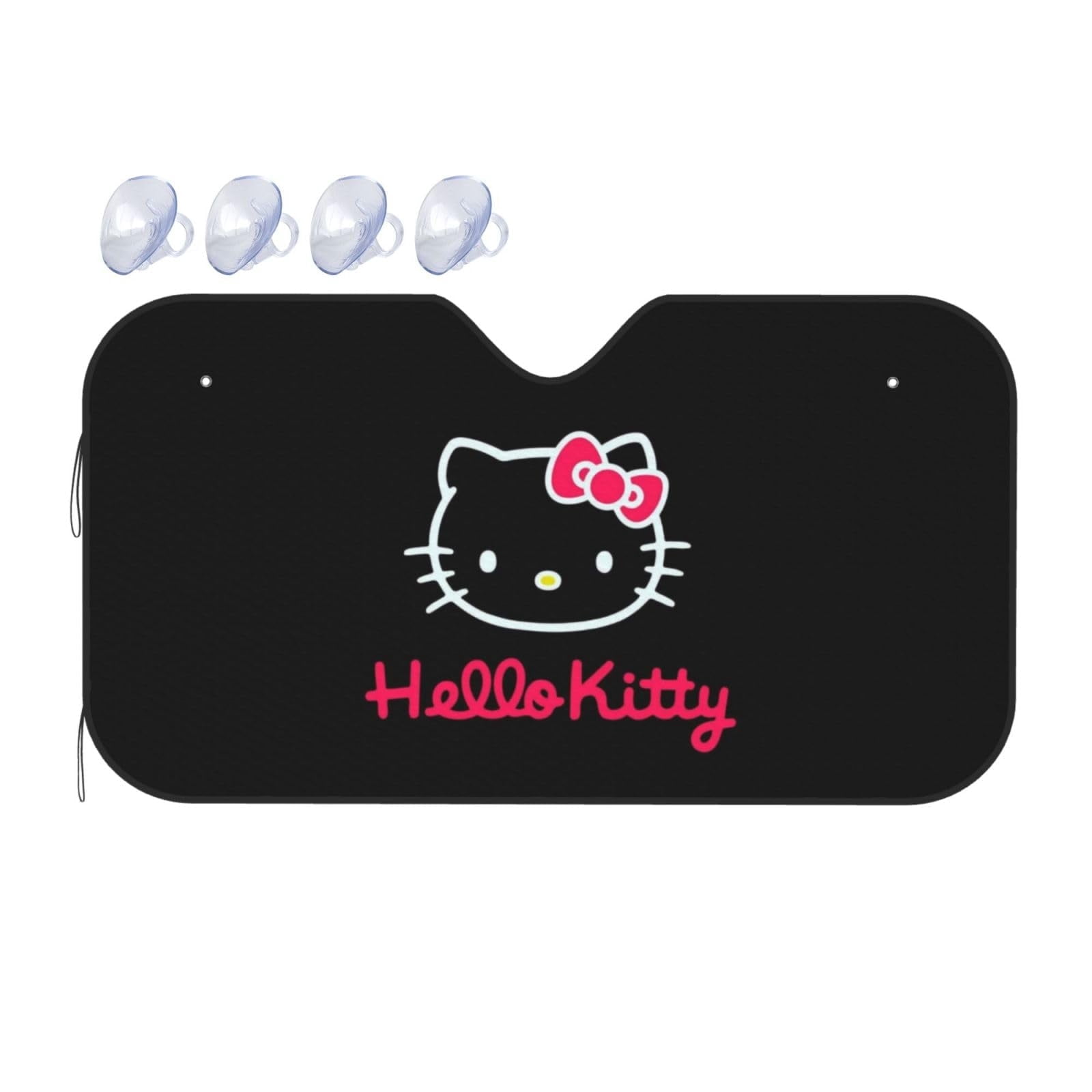 Hello Kitty Car Sun Shade Front Windshield Sun Shade Hardened Sun Visor ...