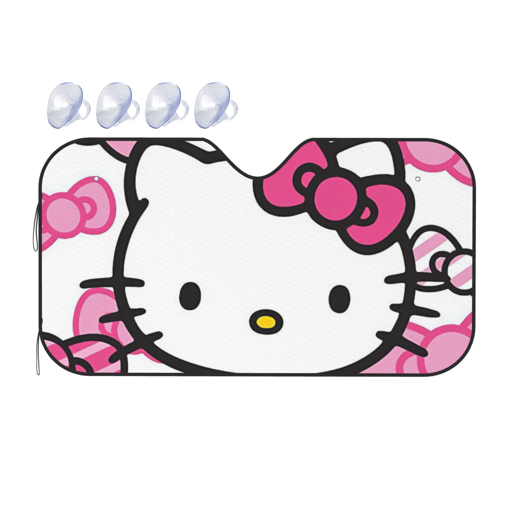 Hello Kitty Car Sun Shade Windshield Sunshade Block Uv Rays Protector ...