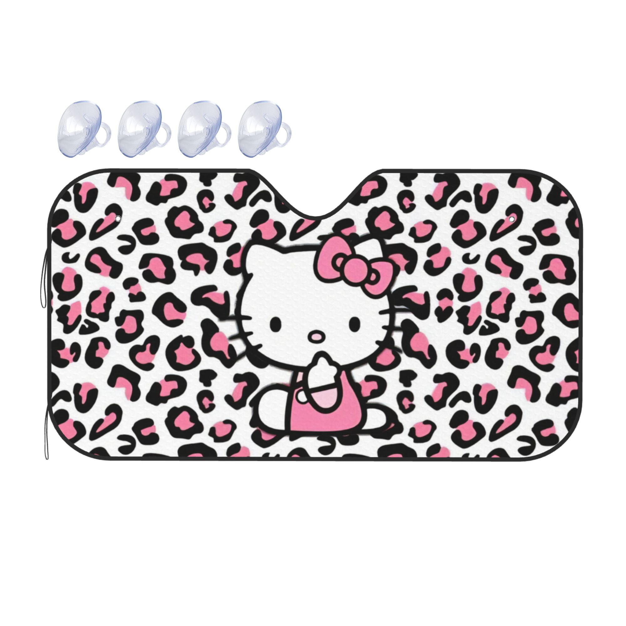 Hello Kitty Car Sun Shade Windshield Sunshade Block Uv Rays Protector ...