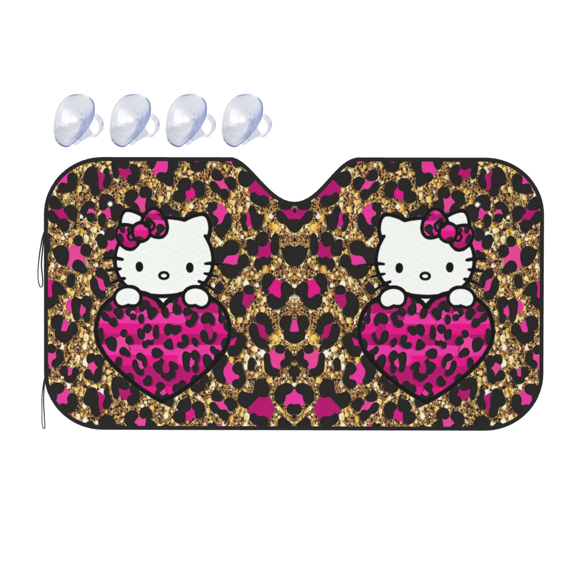 Hello Kitty Car Sun Shade Windshield Sunshade Block Uv Rays Protector ...
