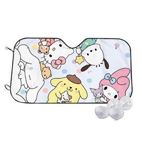 Hello Kitty My Melody Auto Sunshade Auto Car Windshield Window Sanrio ...