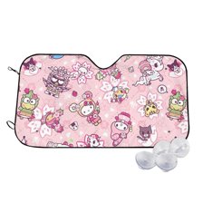 Hello Kitty My Melody Auto Sunshade Auto Car Windshield Window Sanrio ...