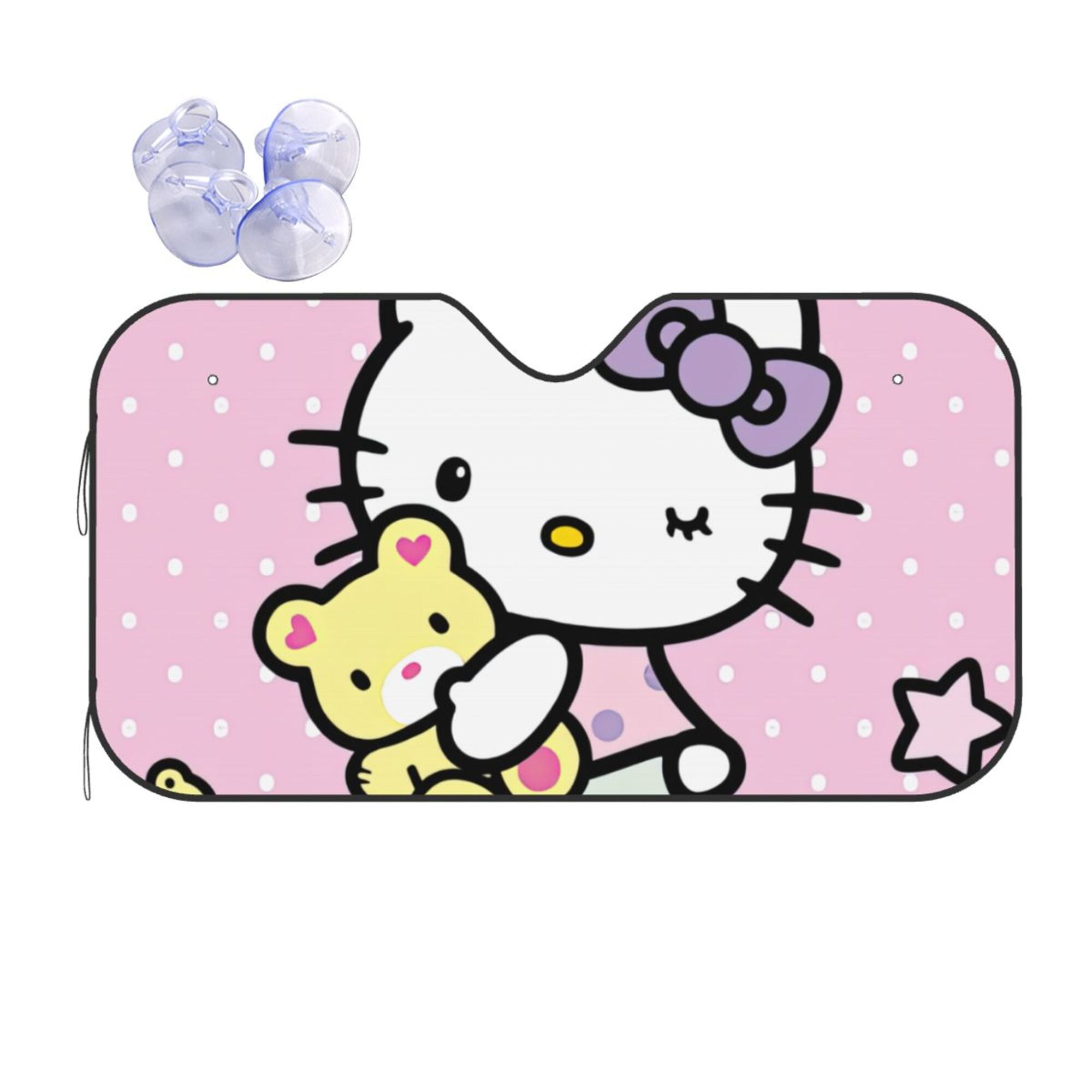 Hello Kitty Car Windshield Sunshades, Front Windshield Sun Shade ...