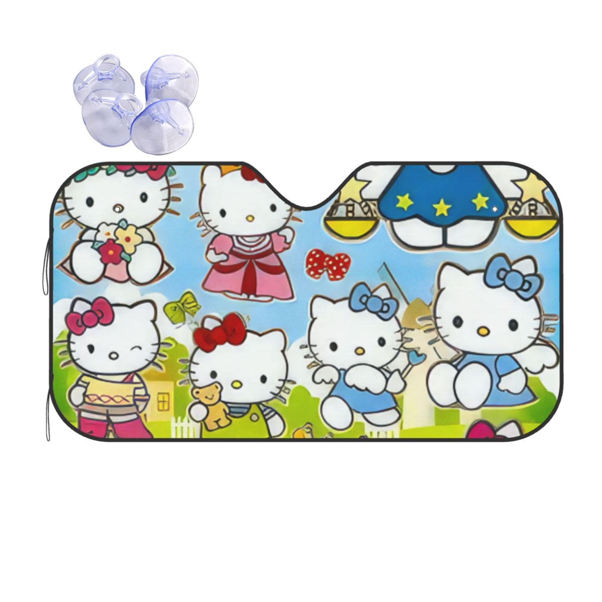 Hello Kitty Car Windshield Sunshades, Front Windshield Sun Shade ...