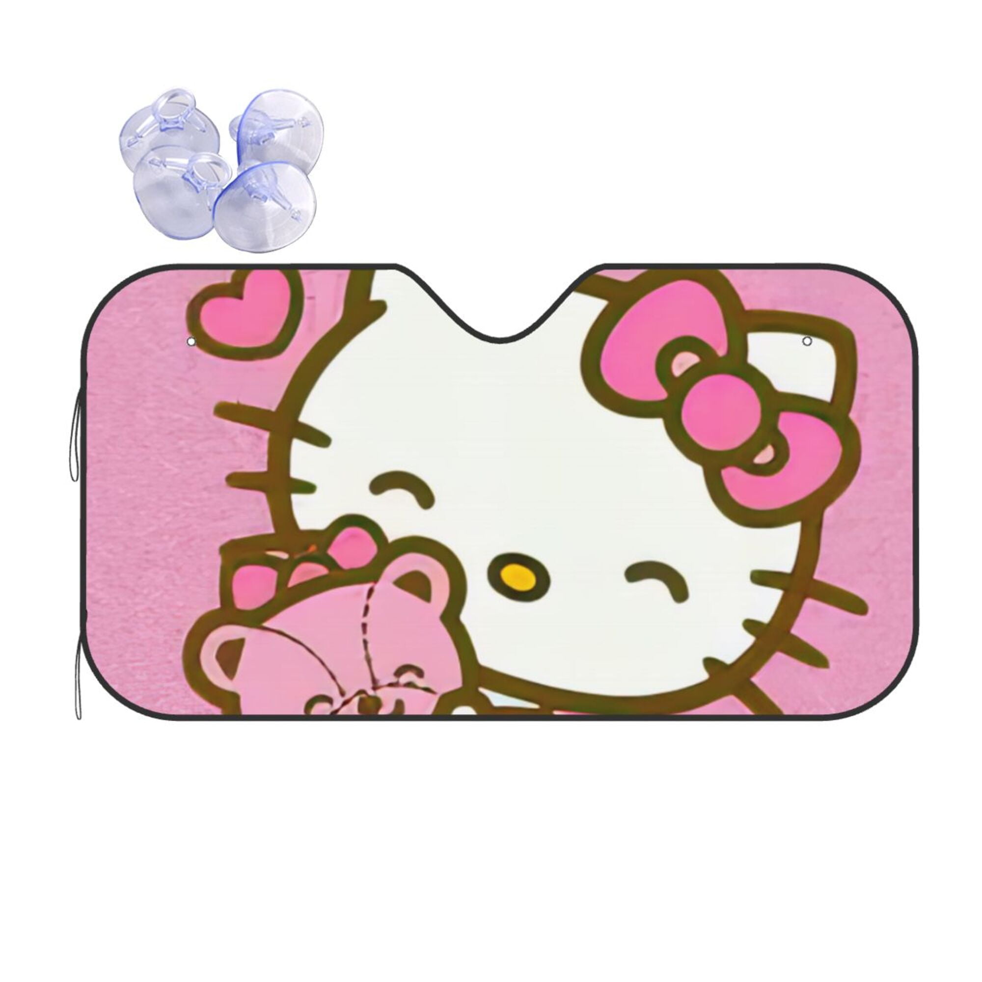 Hello Kitty Car Windshield Sunshades, Front Windshield Sun Shade ...