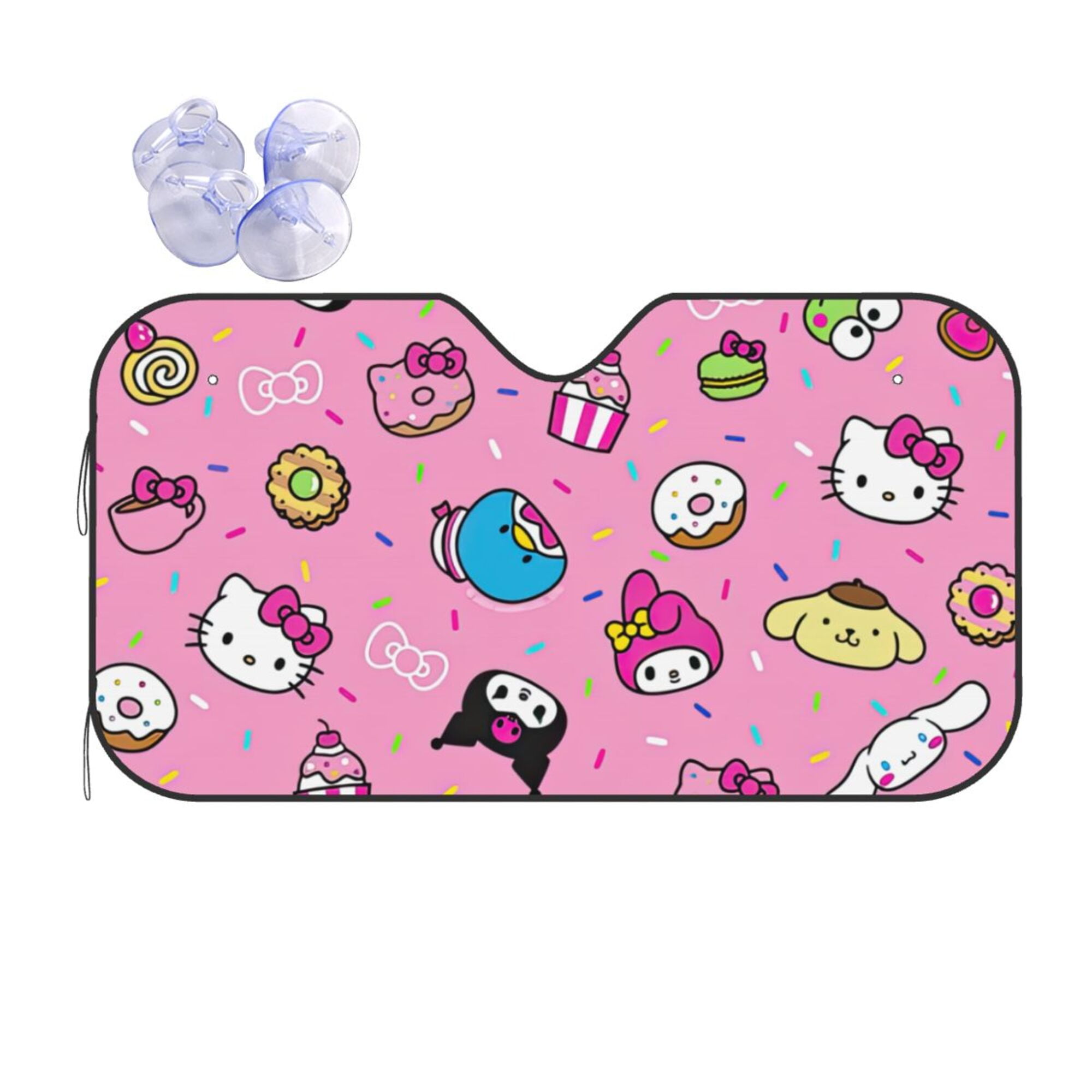 Hello Kitty Car Windshield Sunshades, Front Windshield Sun Shade ...