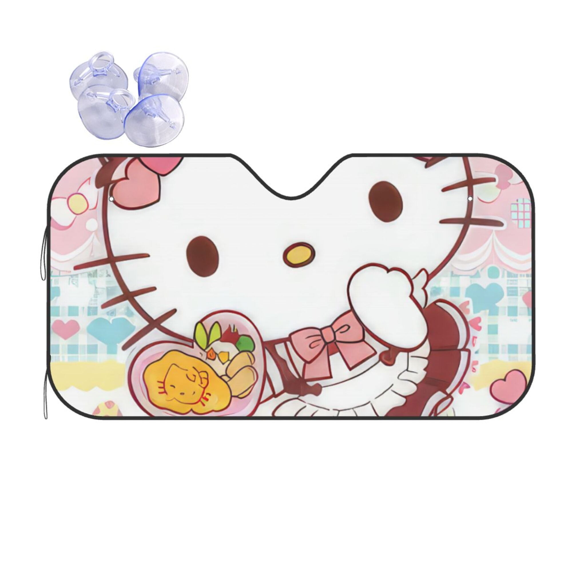 Hello Kitty Car Windshield Sunshades, Front Windshield Sun Shade ...