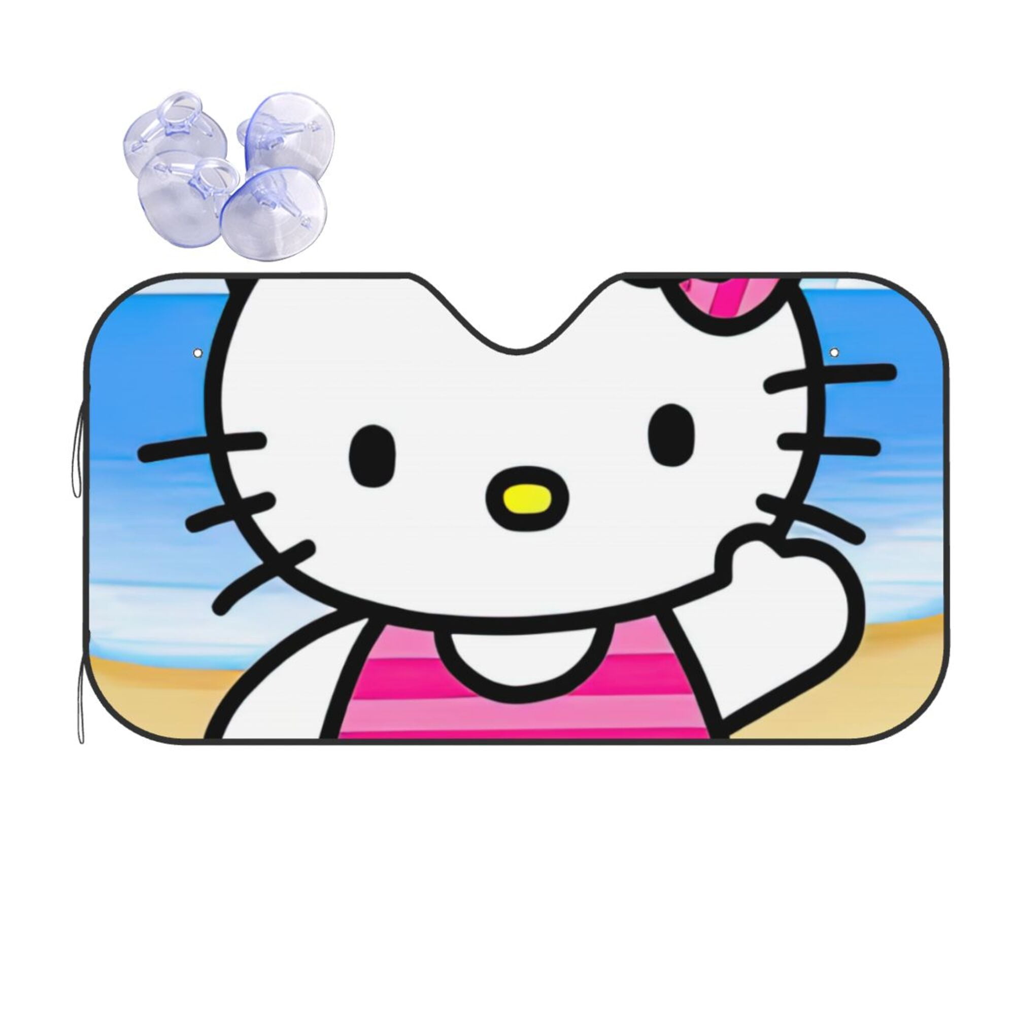 Hello Kitty Car Windshield Sunshades, Front Windshield Sun Shade ...