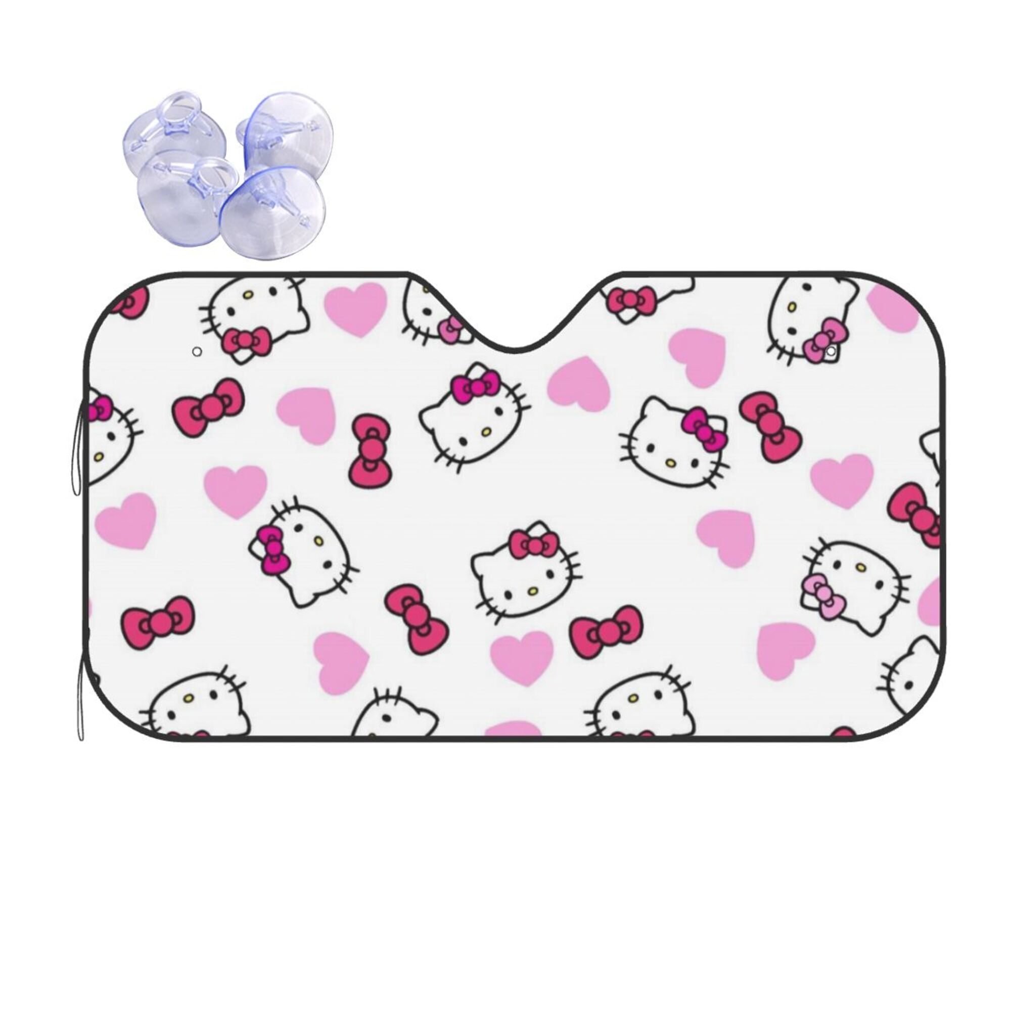 Hello Kitty Car Windshield Sunshades, Front Windshield Sun Shade ...