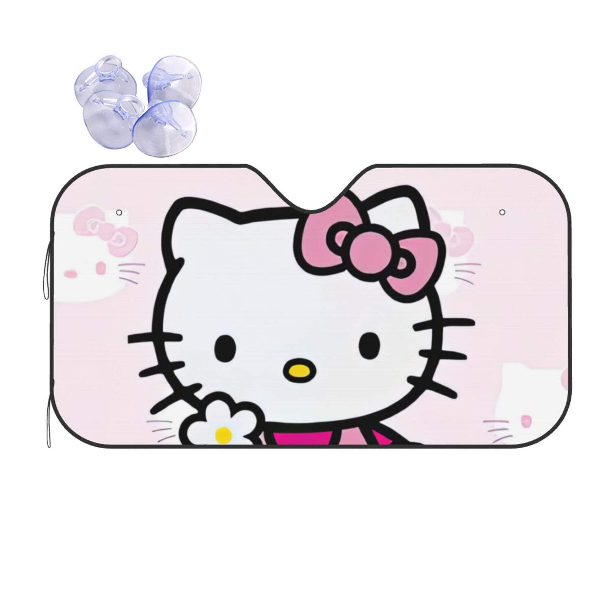 Hello Kitty Car Windshield Sunshades, Front Windshield Sun Shade ...