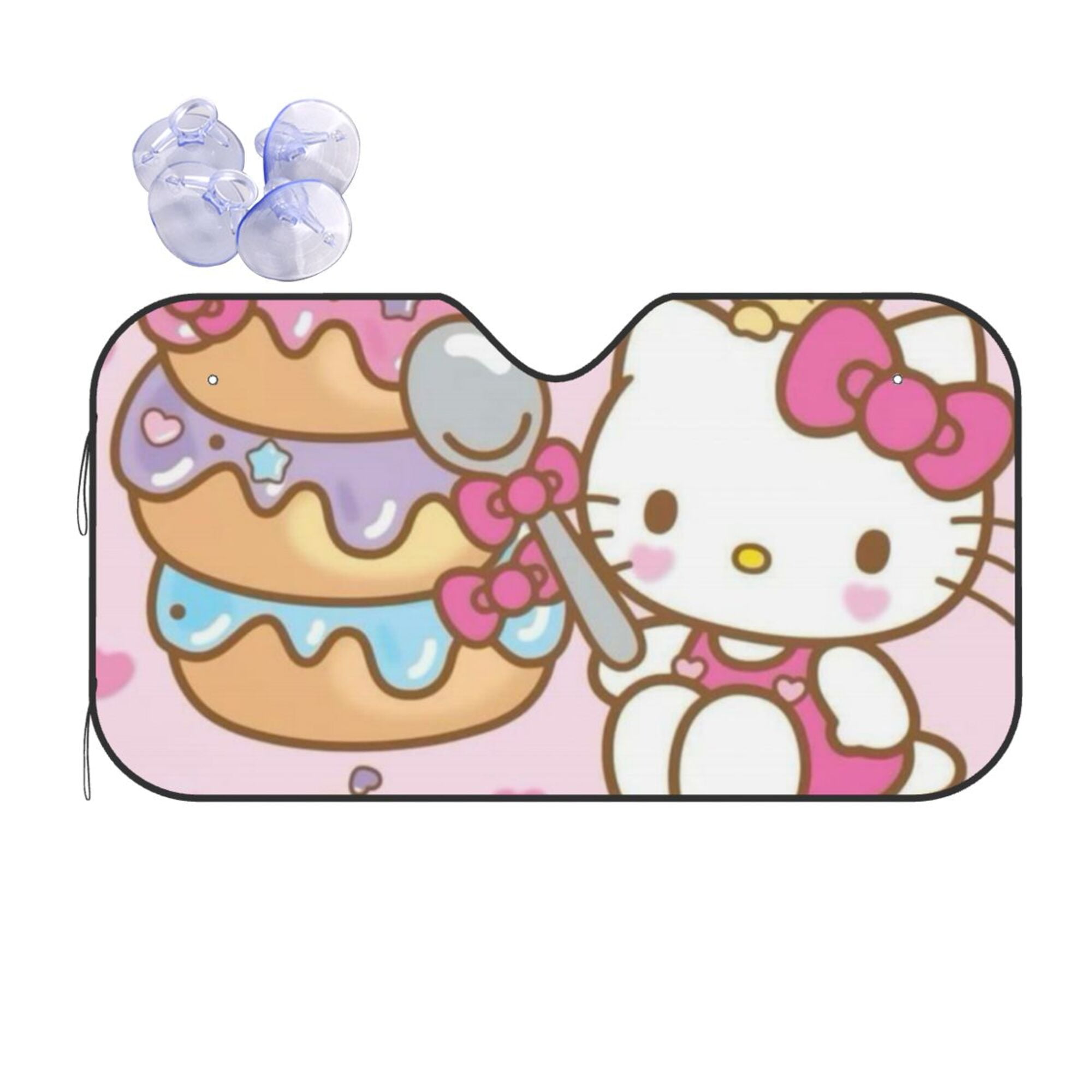 Hello Kitty Car Windshield Sunshades, Front Windshield Sun Shade ...