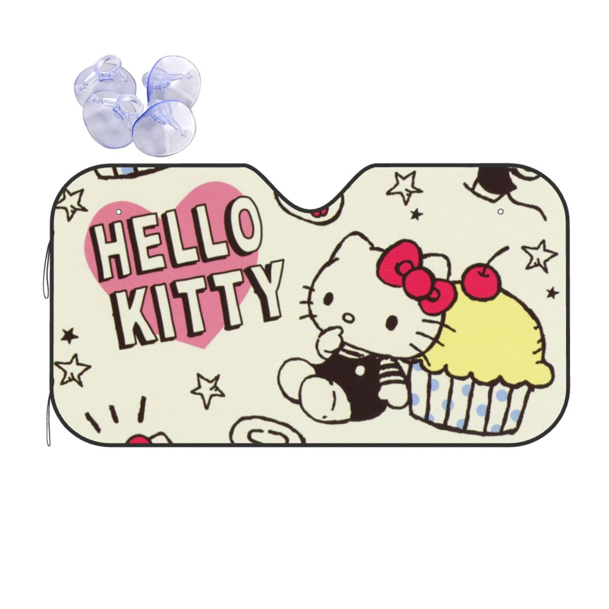 Hello Kitty Car Windshield Sunshades, Front Windshield Sun Shade ...