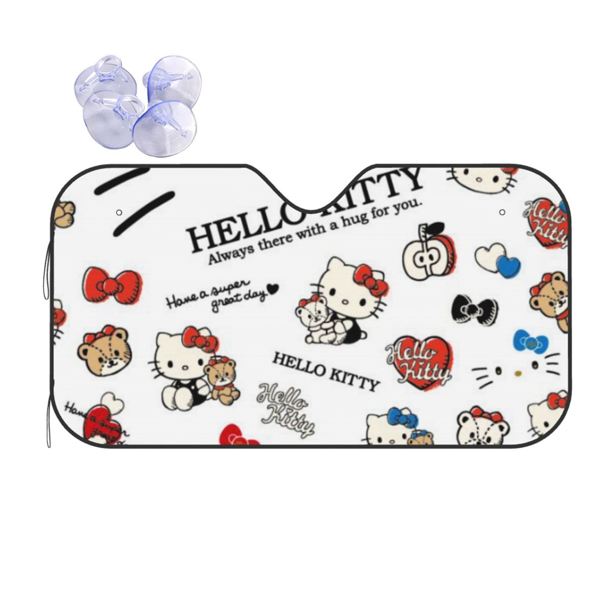 Hello Kitty Car Windshield Sunshades, Front Windshield Sun Shade ...
