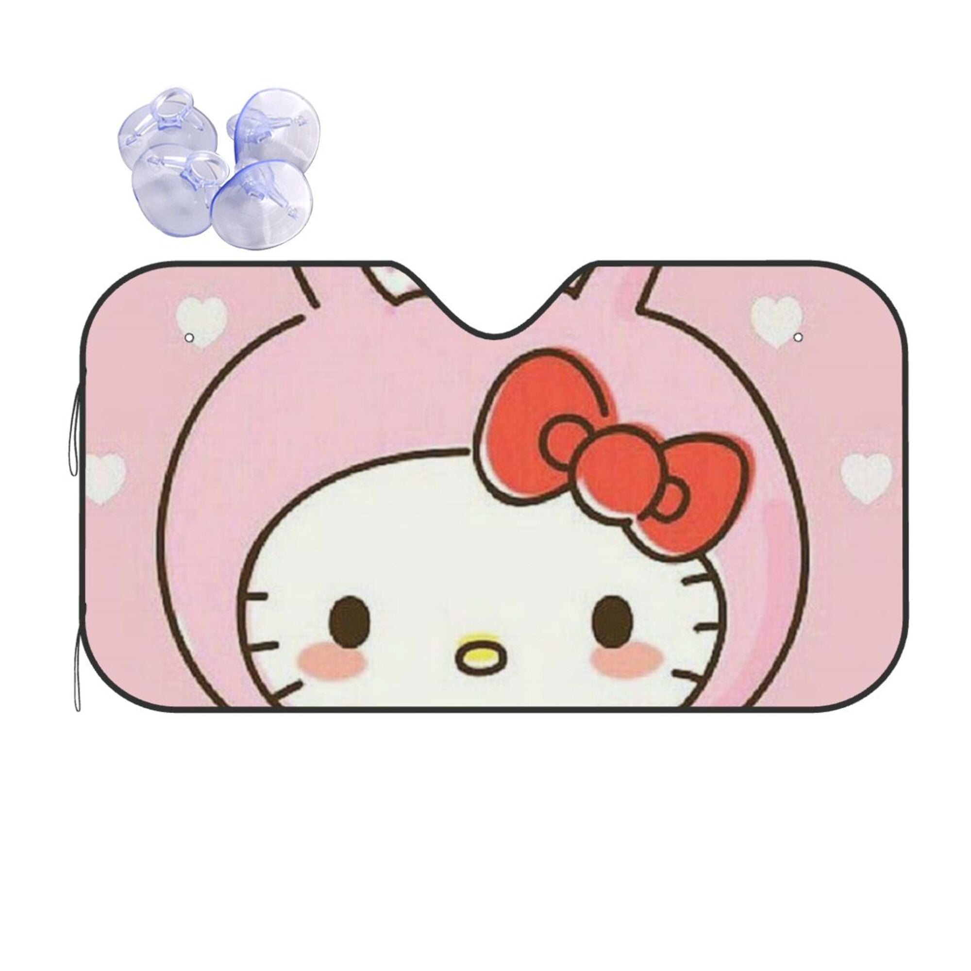 Hello Kitty Car Windshield Sunshades, Front Windshield Sun Shade ...