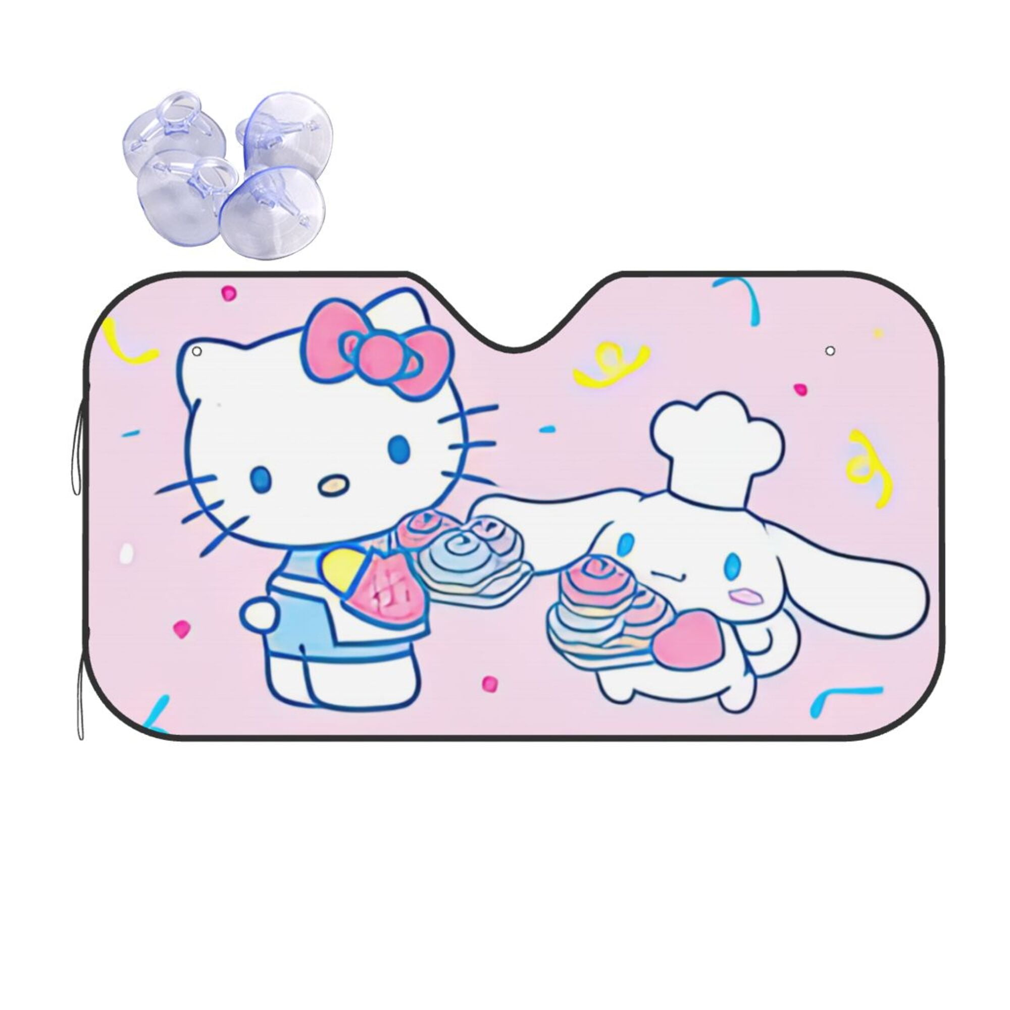Hello Kitty Car Windshield Sunshades, Front Windshield Sun Shade ...