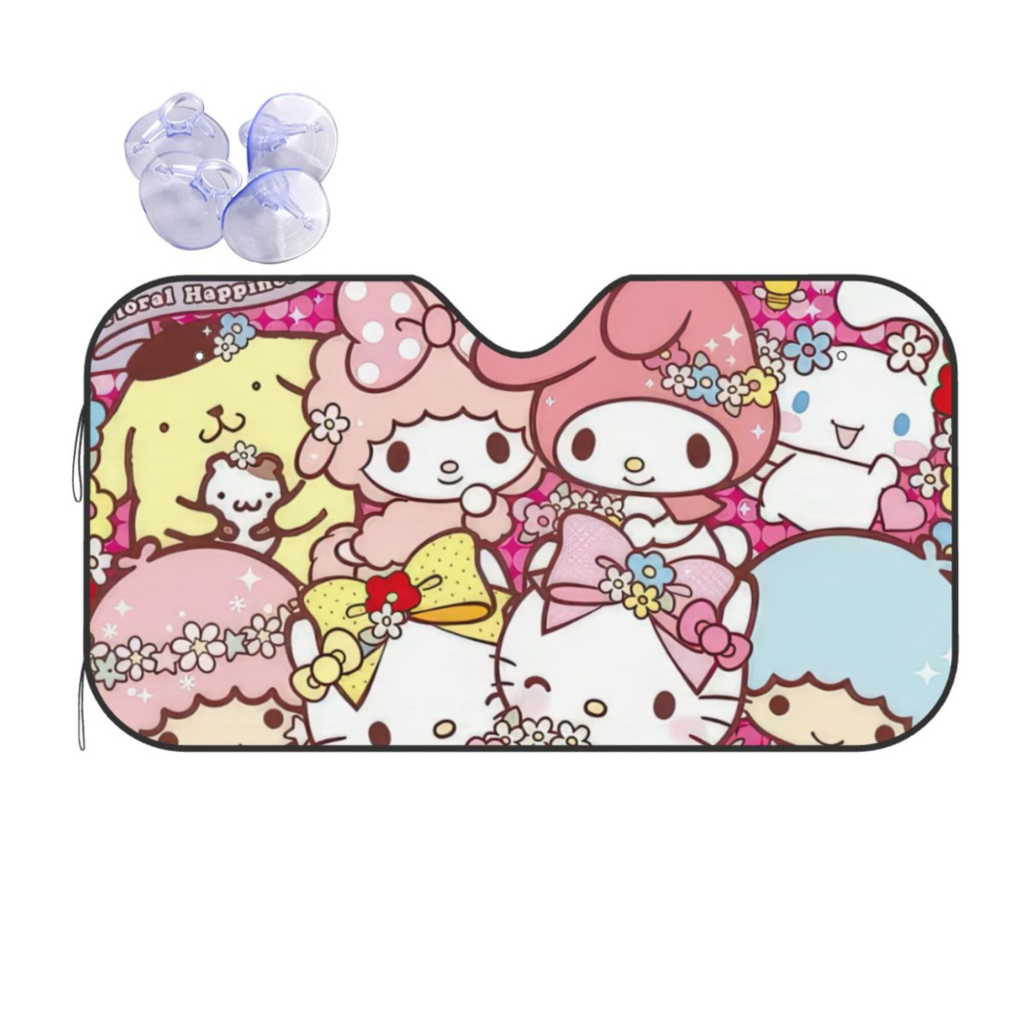 Hello Kitty Car Windshield Sunshades, Front Windshield Sun Shade ...