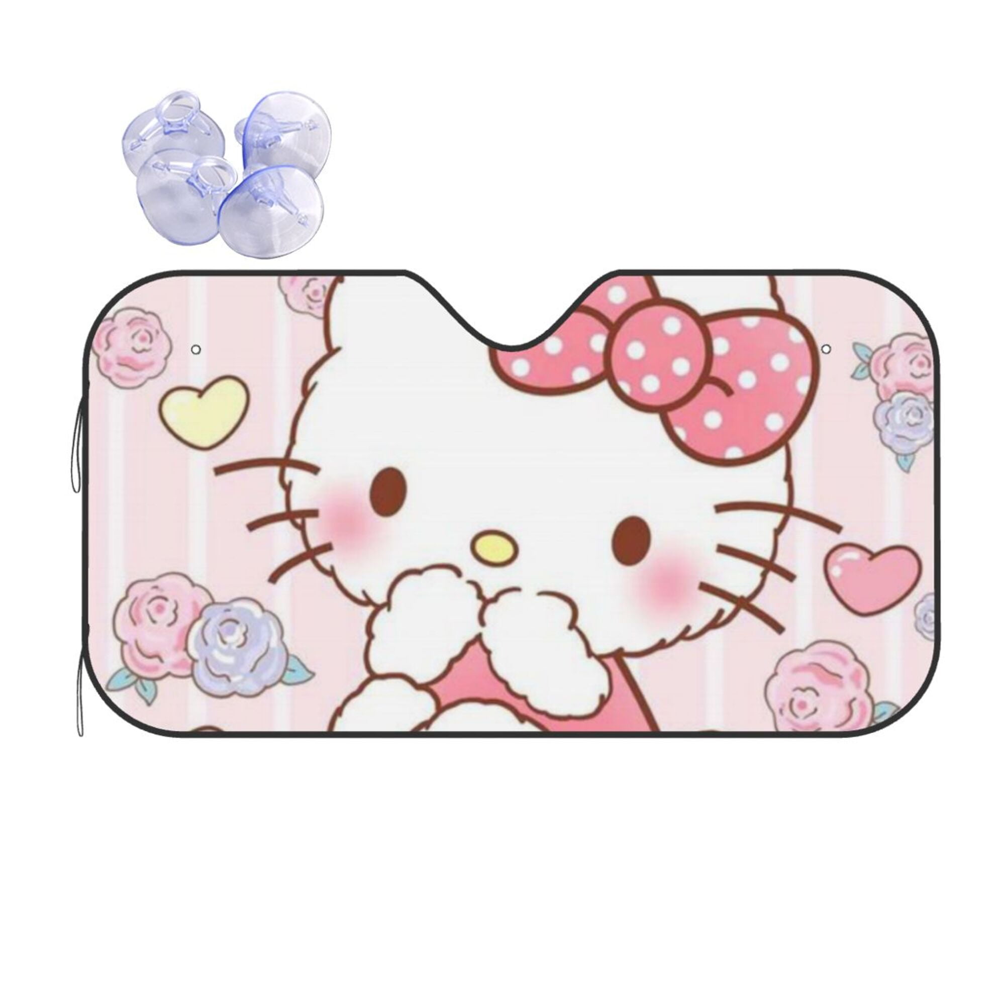 Hello Kitty Car Windshield Sunshades, Front Windshield Sun Shade ...