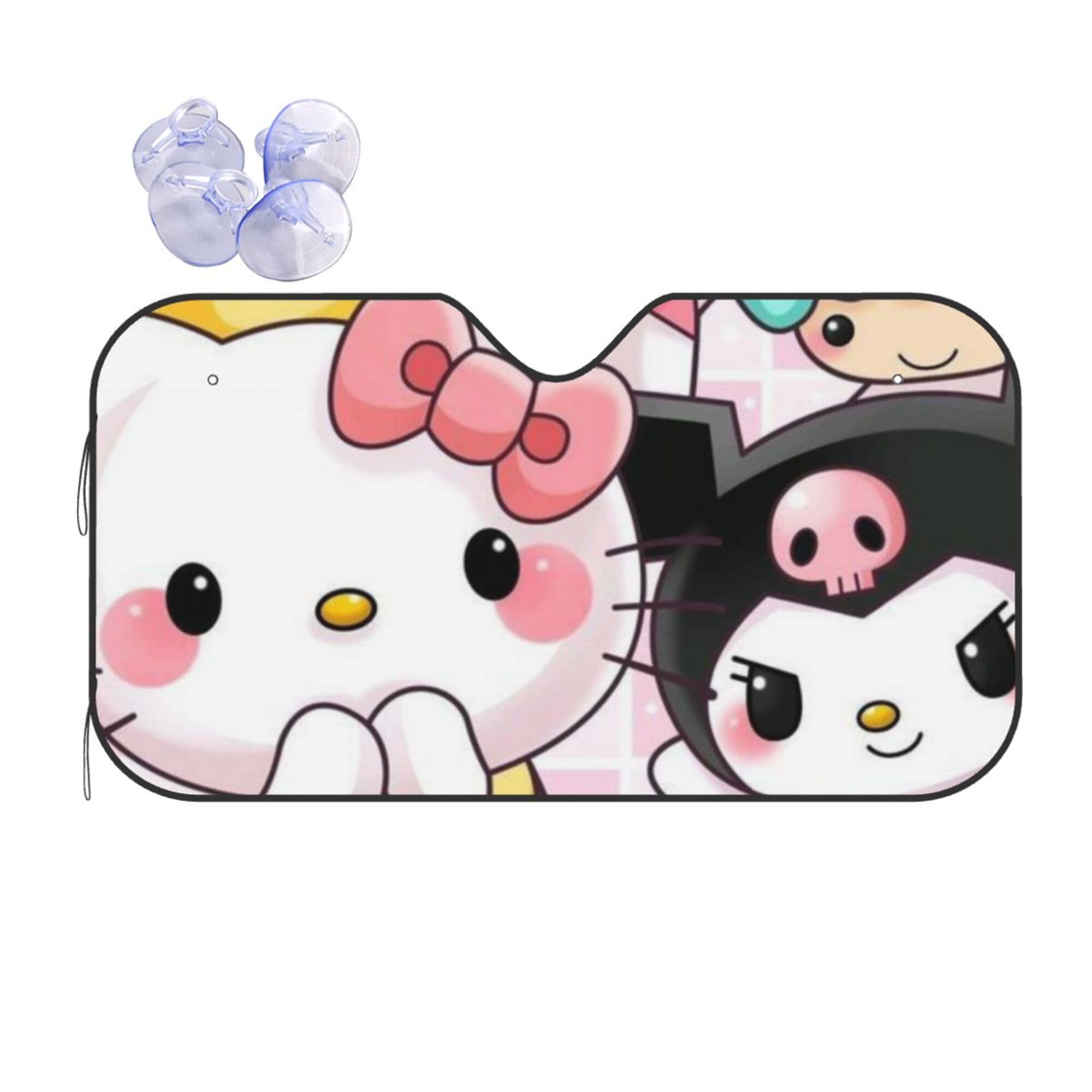 Hello Kitty Car Windshield Sunshades, Front Windshield Sun Shade ...