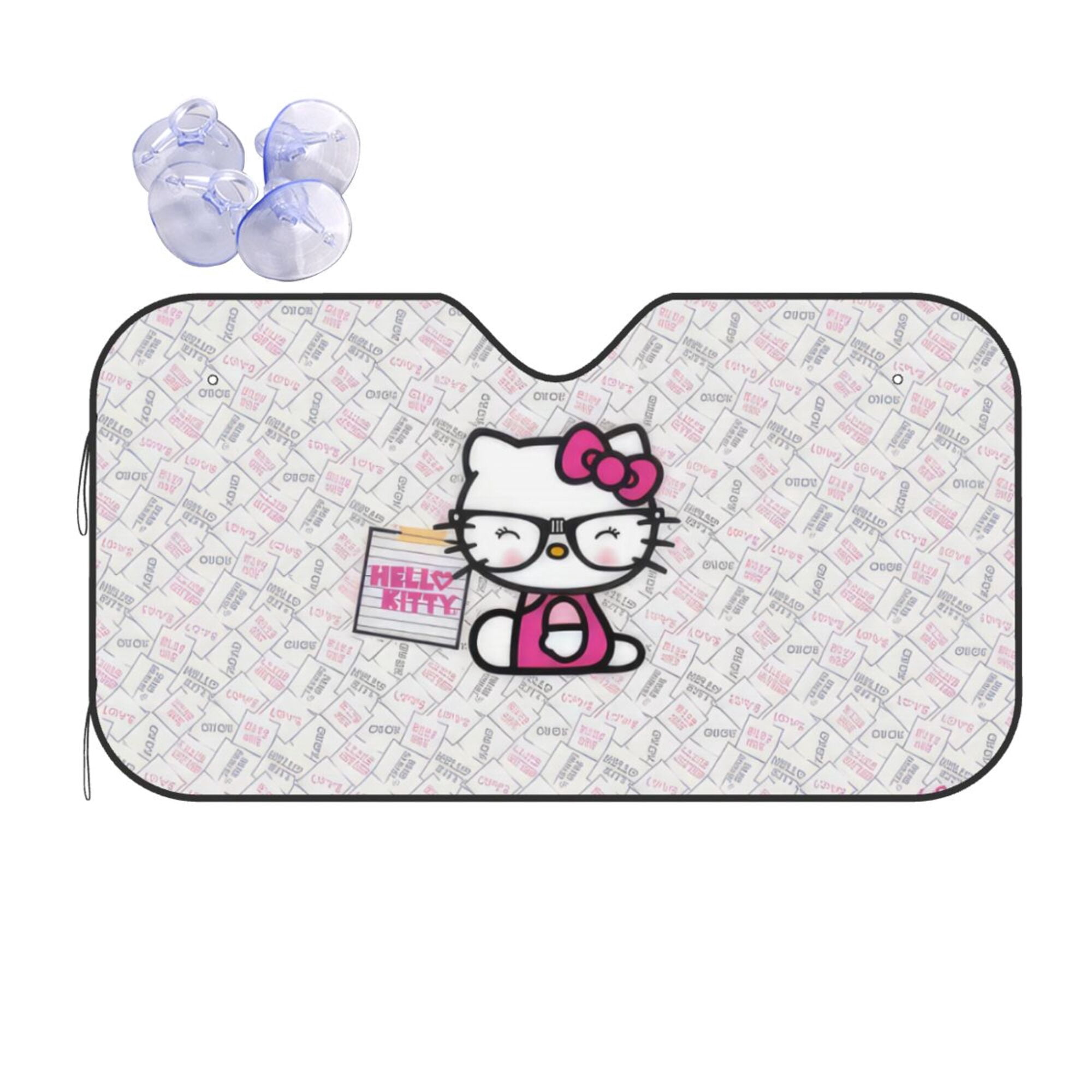 Hello Kitty Car Windshield Sunshades, Front Windshield Sun Shade ...