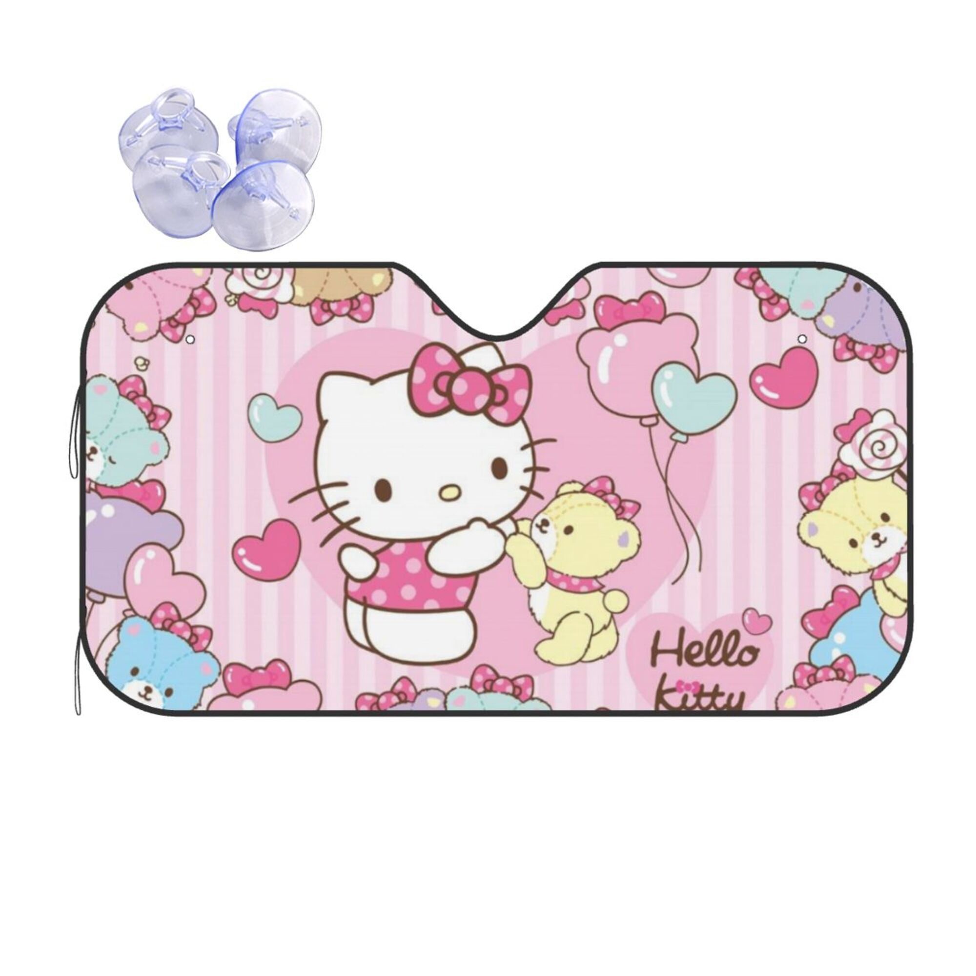 Hello Kitty Car Windshield Sunshades, Front Windshield Sun Shade ...
