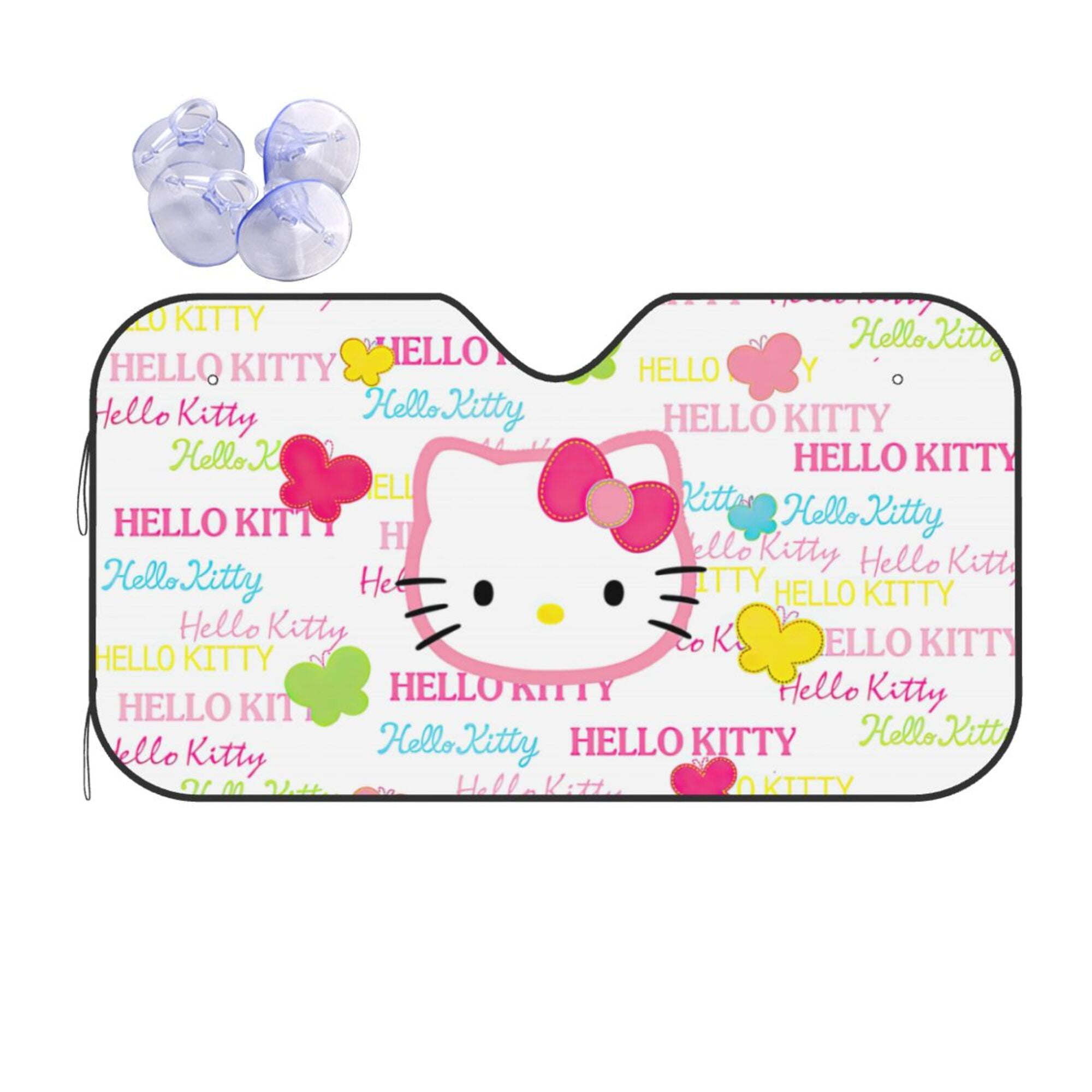 Hello Kitty Car Windshield Sunshades, Front Windshield Sun Shade ...