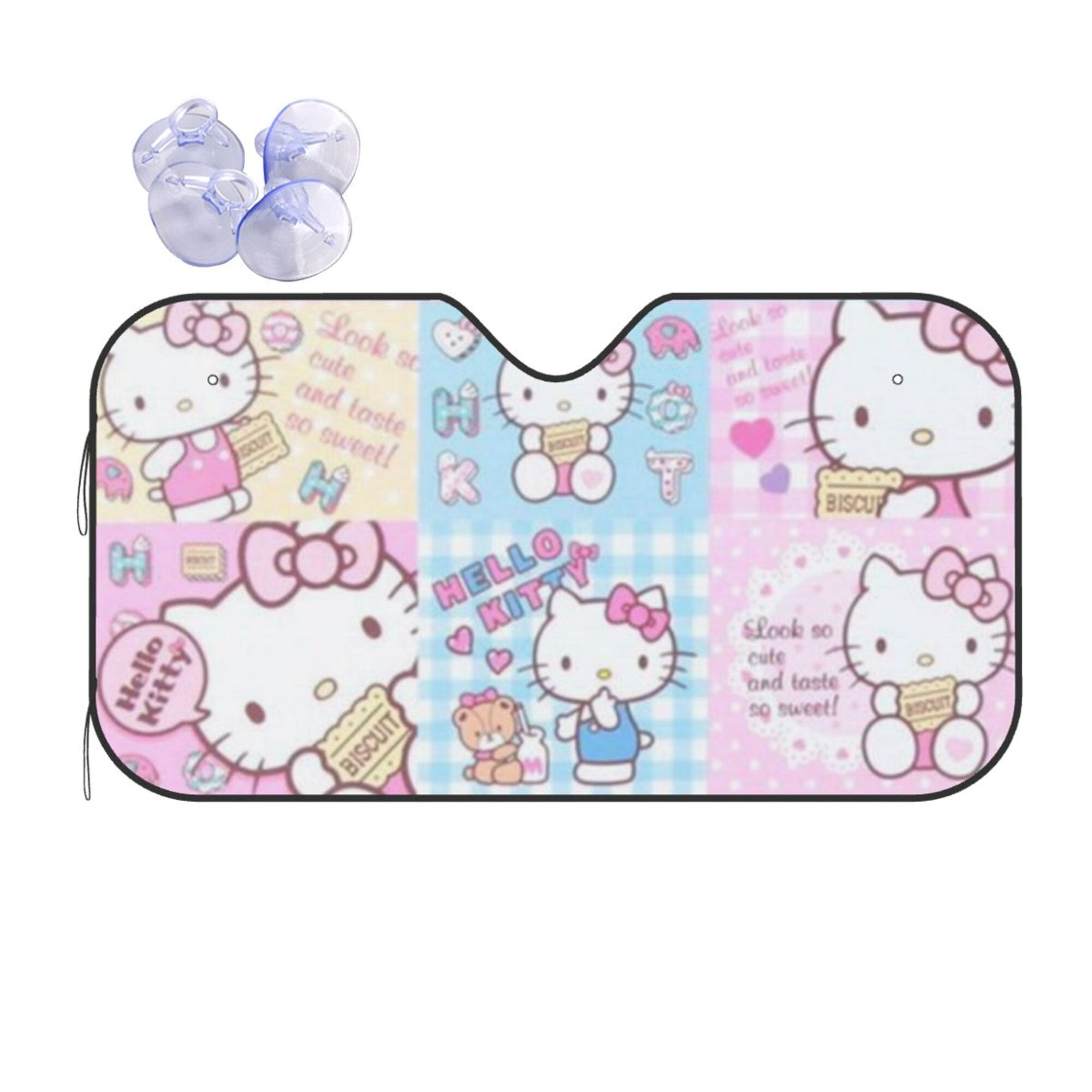 Hello Kitty Car Windshield Sunshades, Front Windshield Sun Shade ...